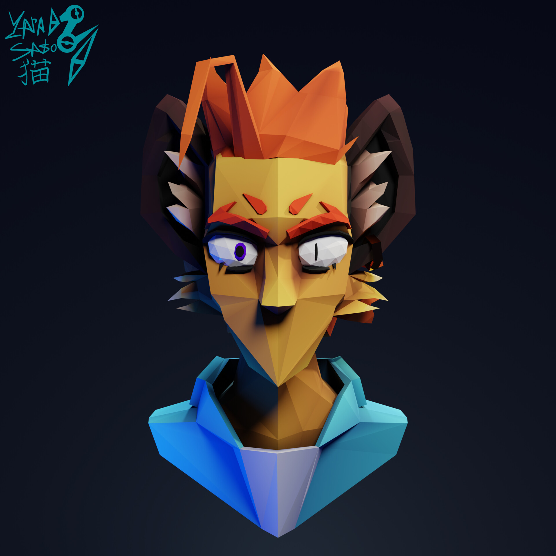 ArtStation - LOW POLY YARAMOSHI/2023