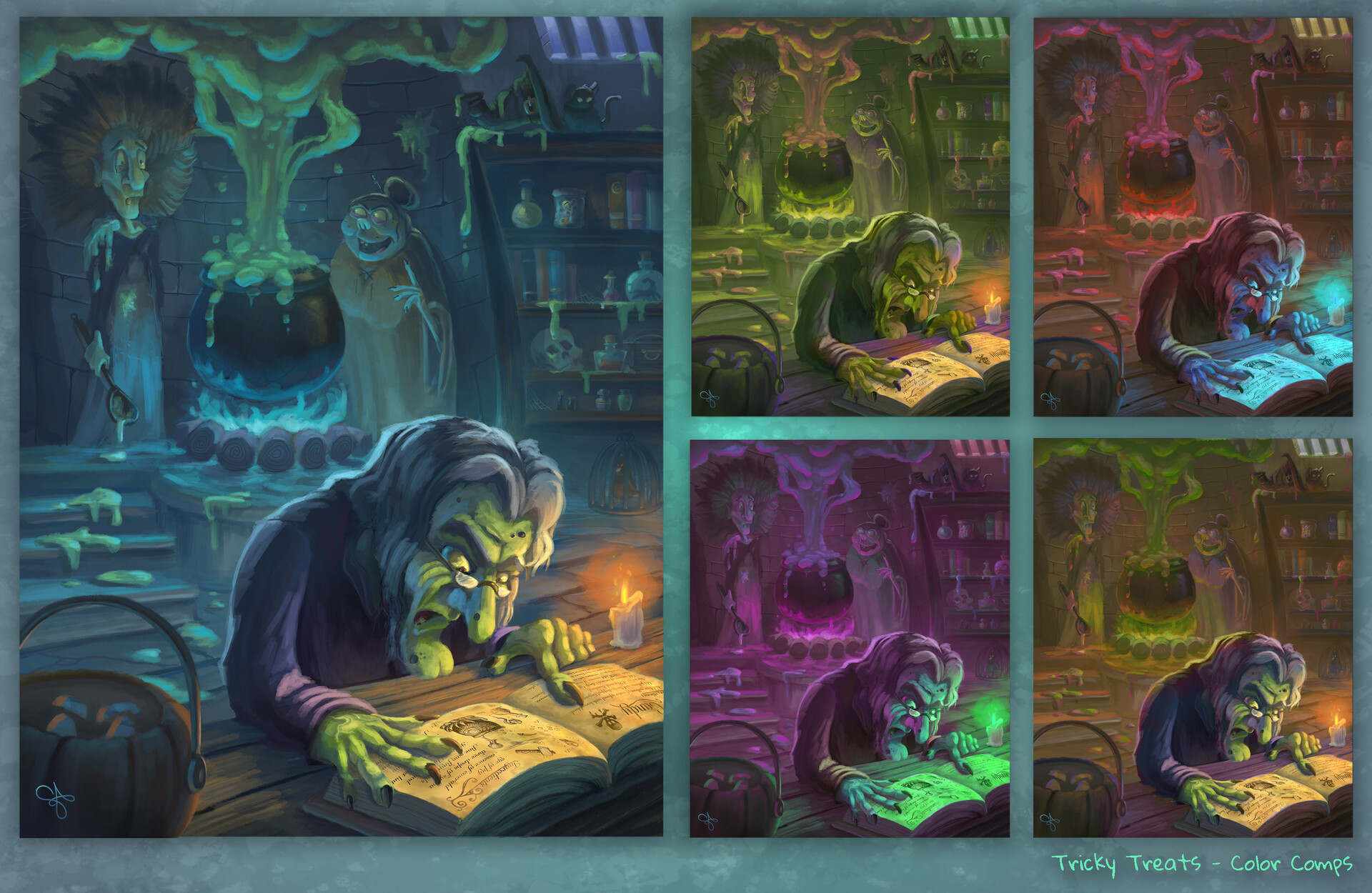 ArtStation - Tricky Treats