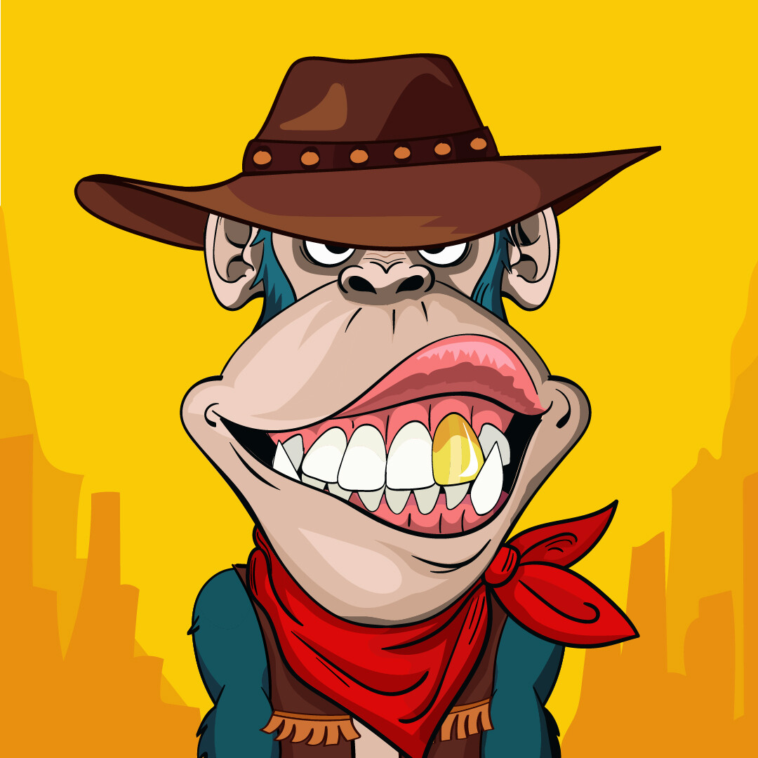 ArtStation - monkey character art NFT