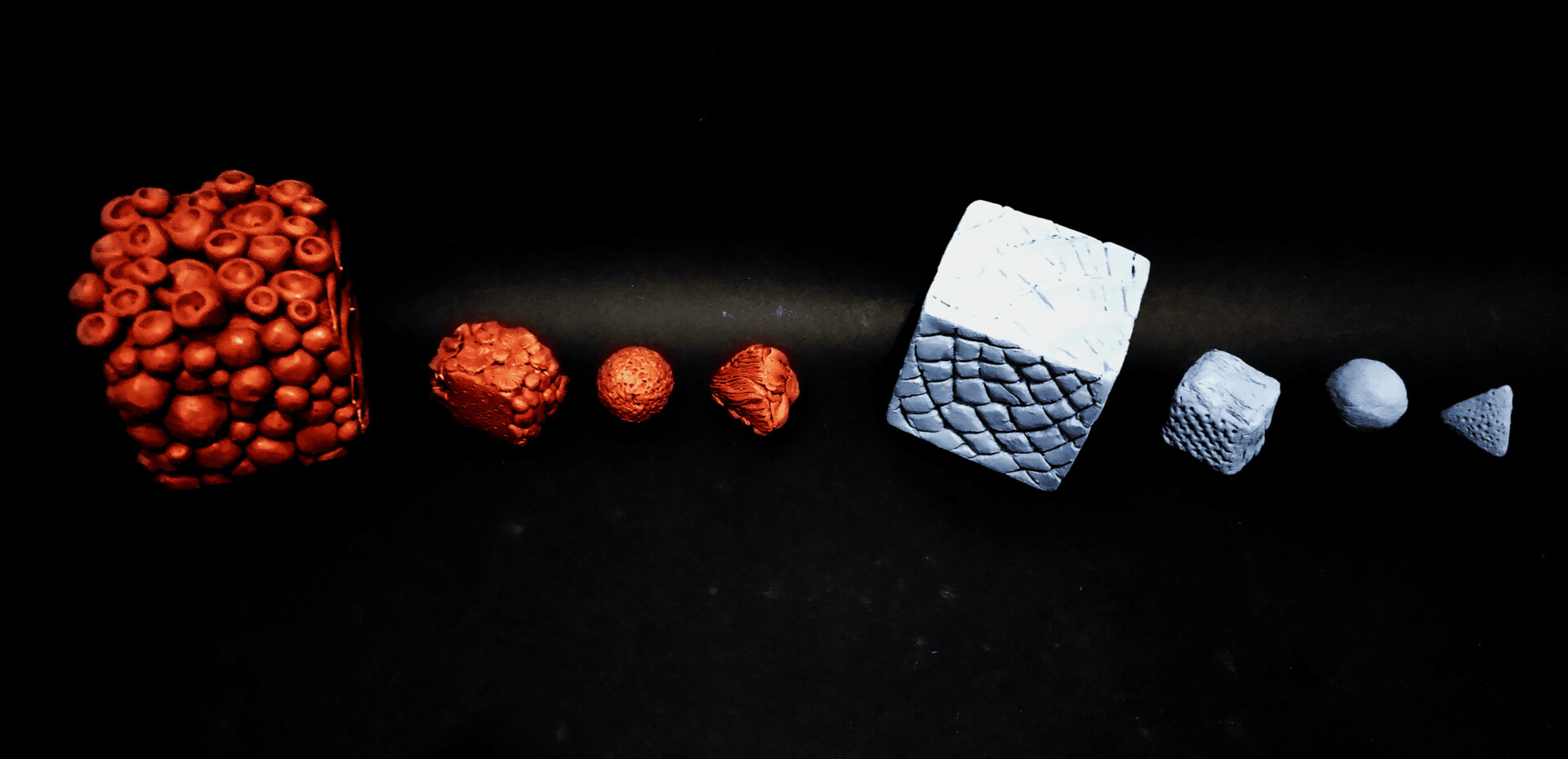 ArtStation - Practice of Textures in Geometric Shapes