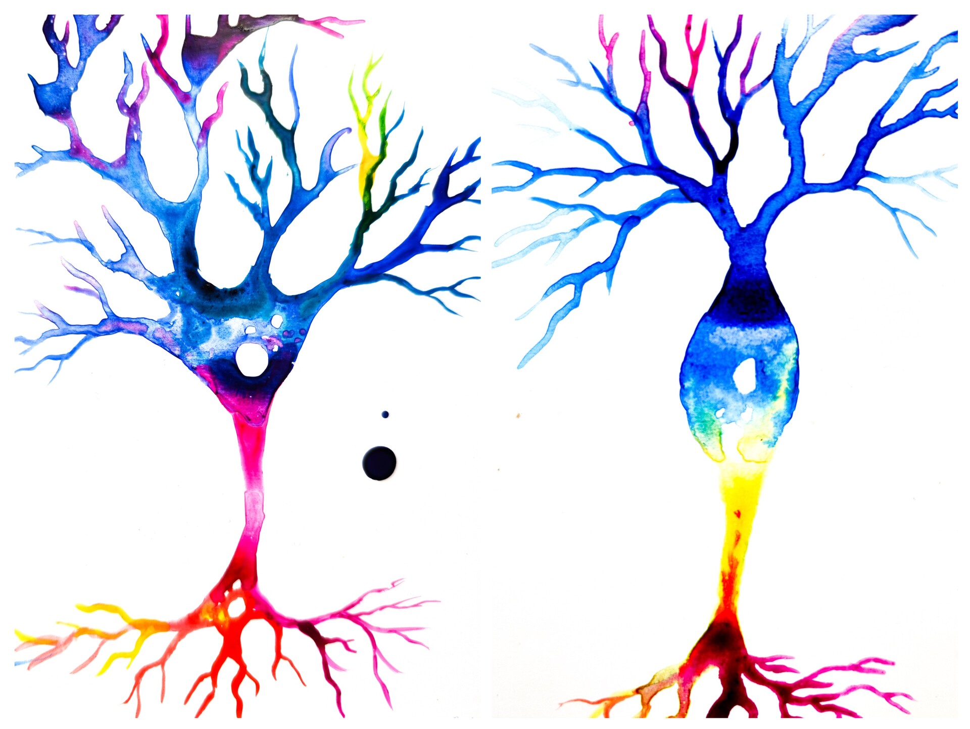 Pyramidal Neuron Tattoo