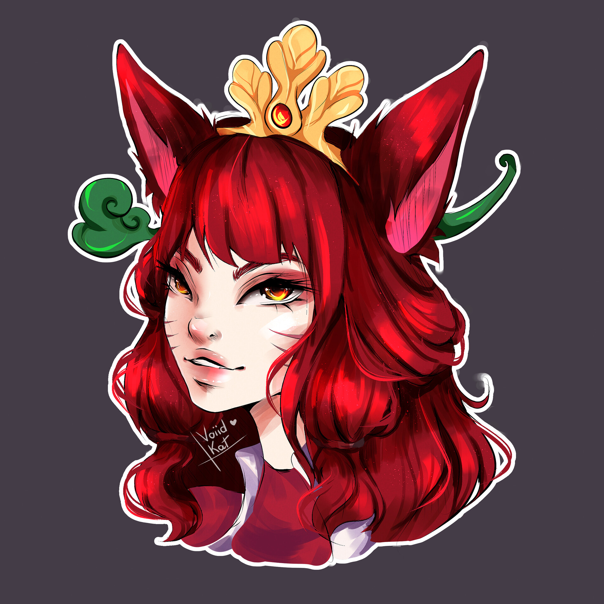 ArtStation - Foxfire Ahri