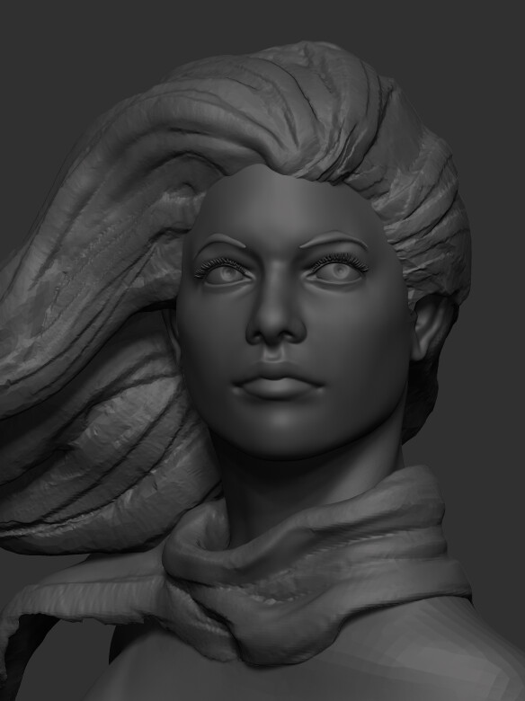 ArtStation - Female Face Study