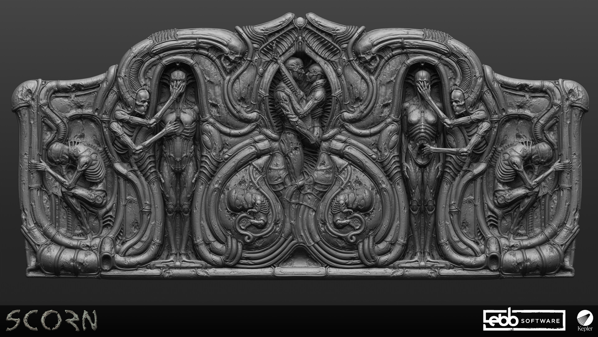 Mladen Nikolic - SCORN - Mural a