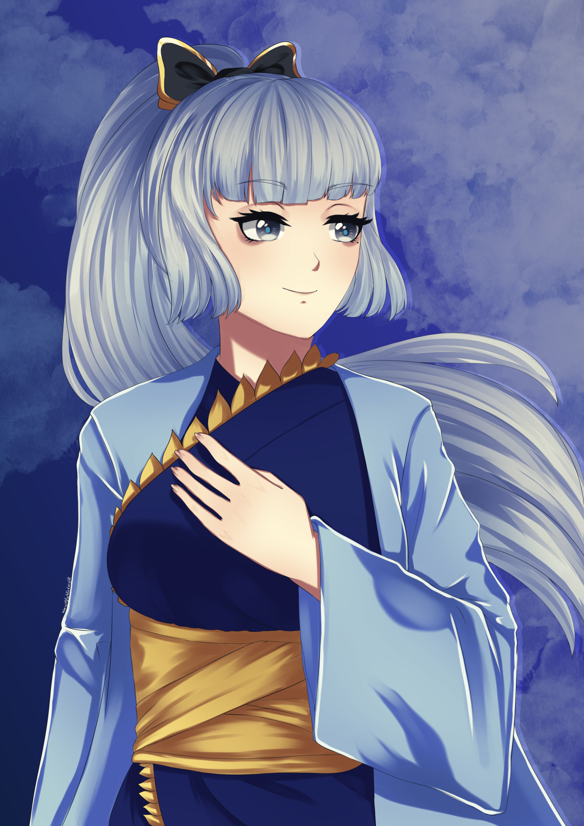 ArtStation - Kamisato Ayaka - Genshin Impact