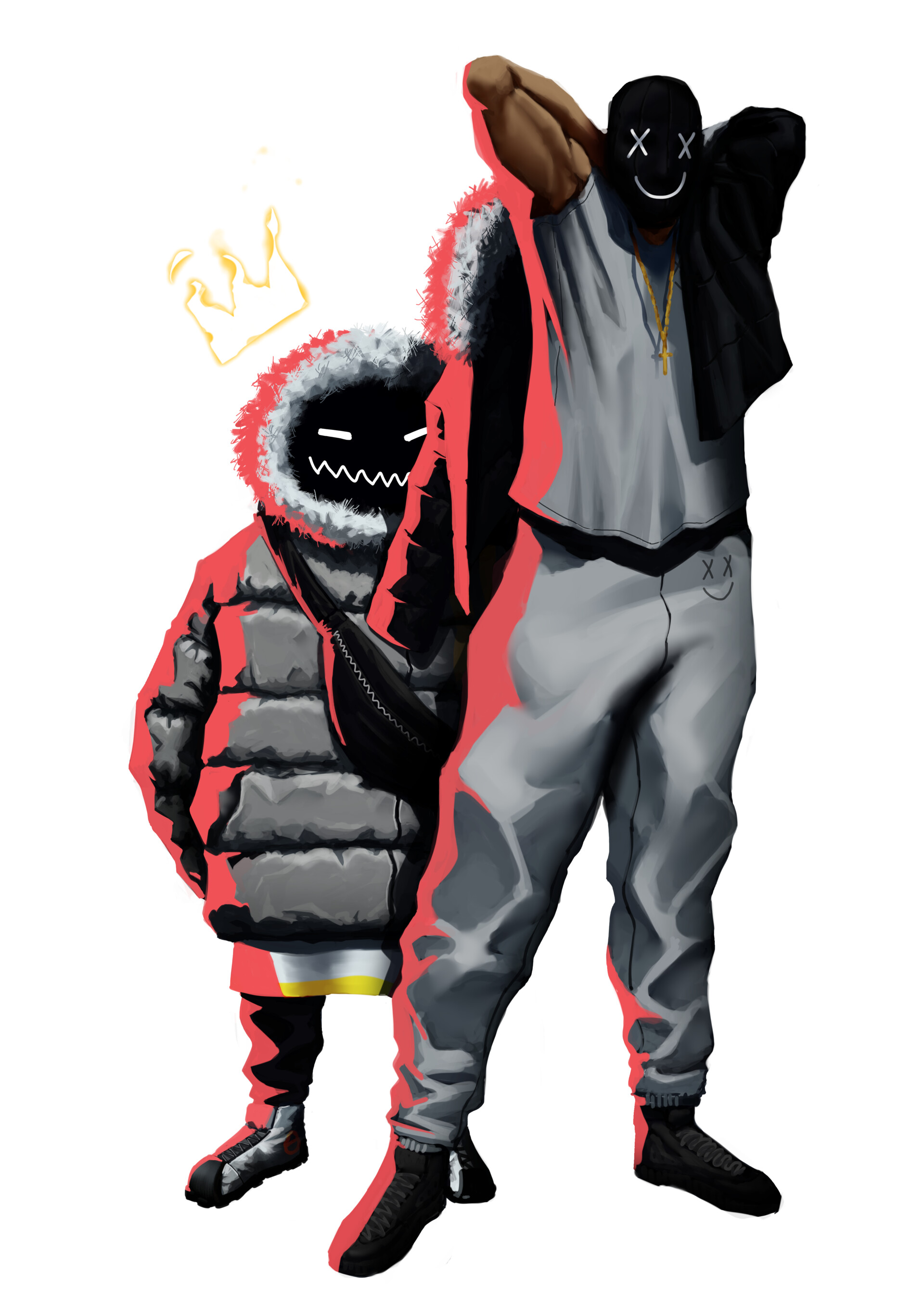 ArtStation - Ben and Cyrus design