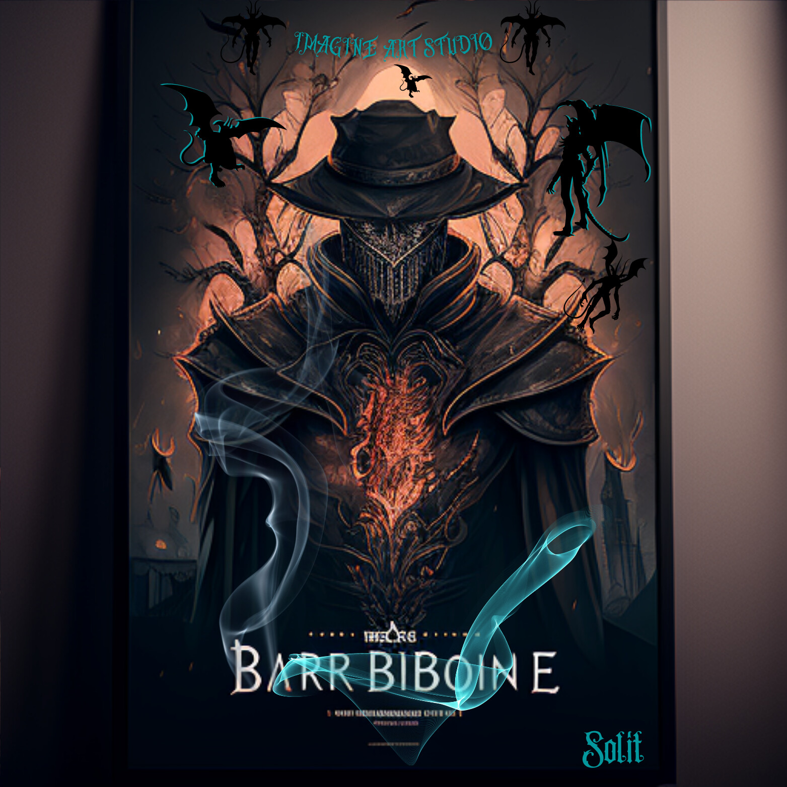 ArtStation - Darkness's Hunter BARR BIBOINE