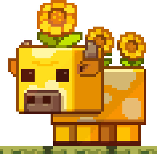 ArtStation - Minecraft Mob Vote Moobloom Animation