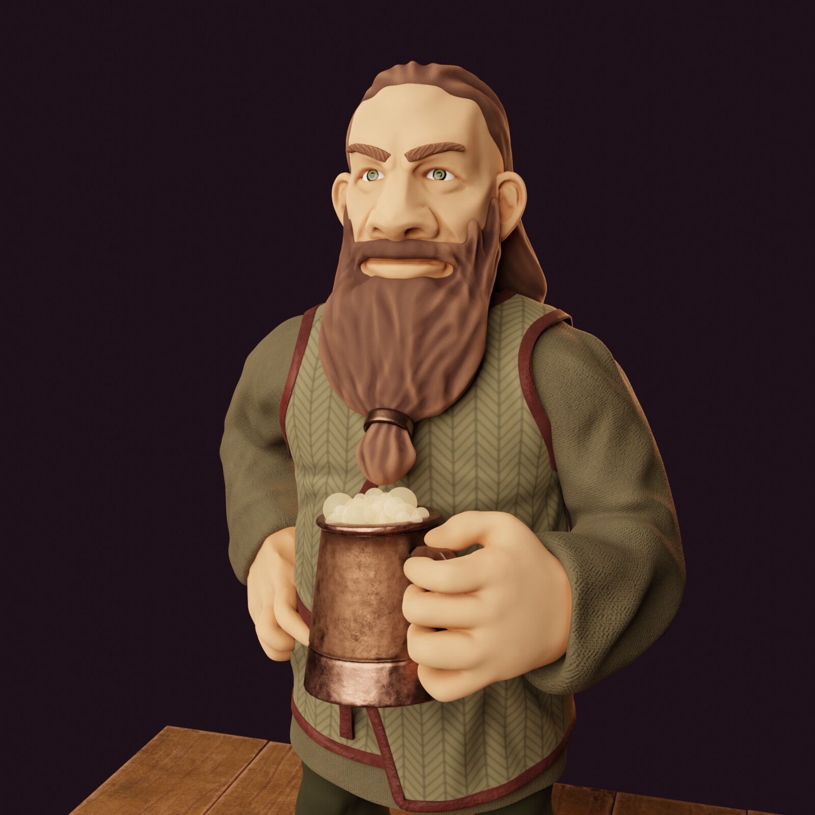 Jared Perry - Dwarven Commoner