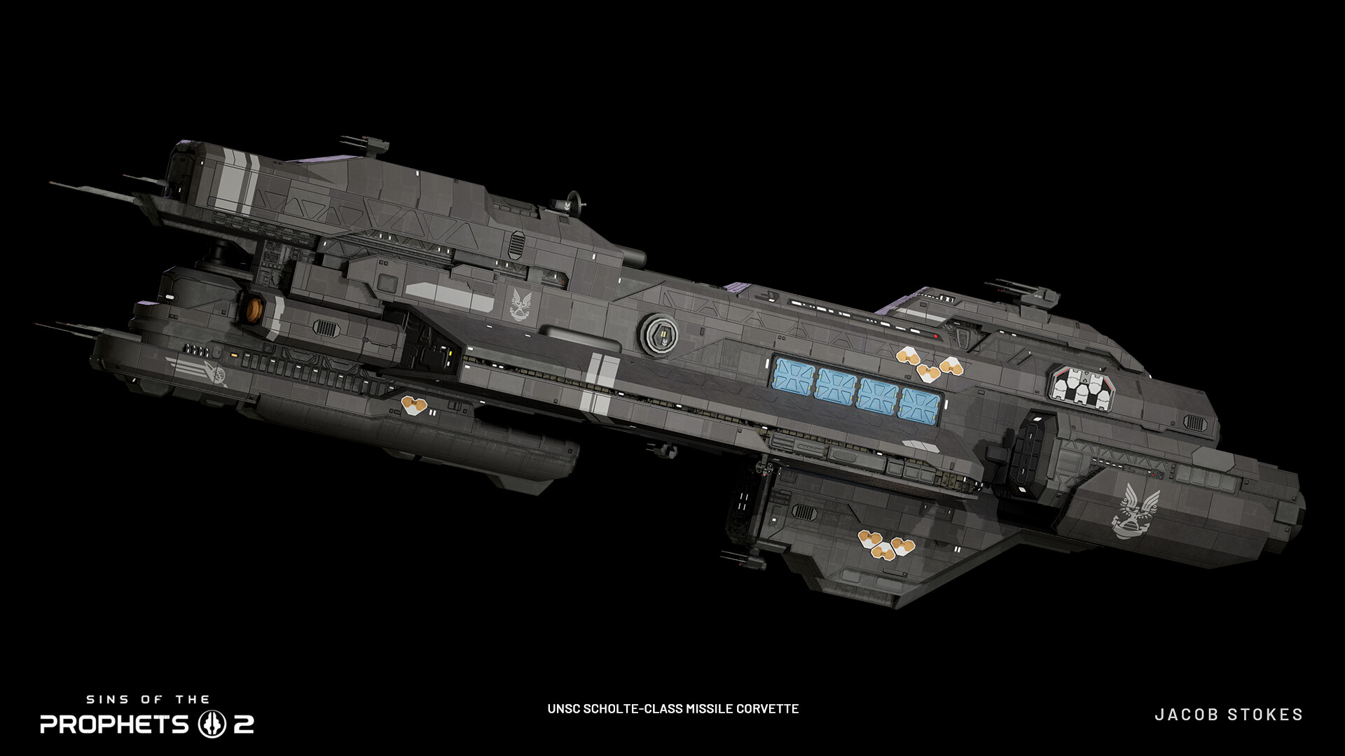 Jacob Stokes - Sins of the Prophets 2 - Scholte-class corvette