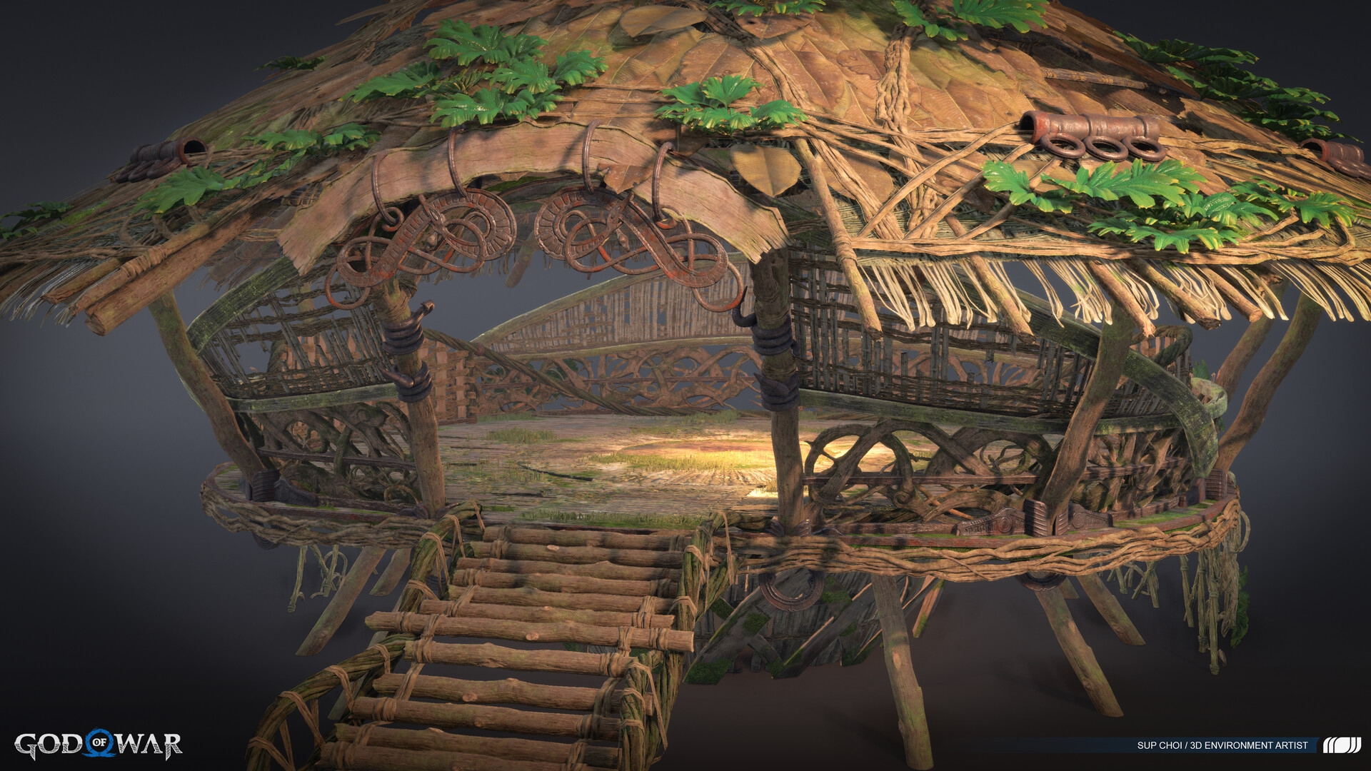 Sup Choi - God of War Ragnarok - Vanaheim Assets