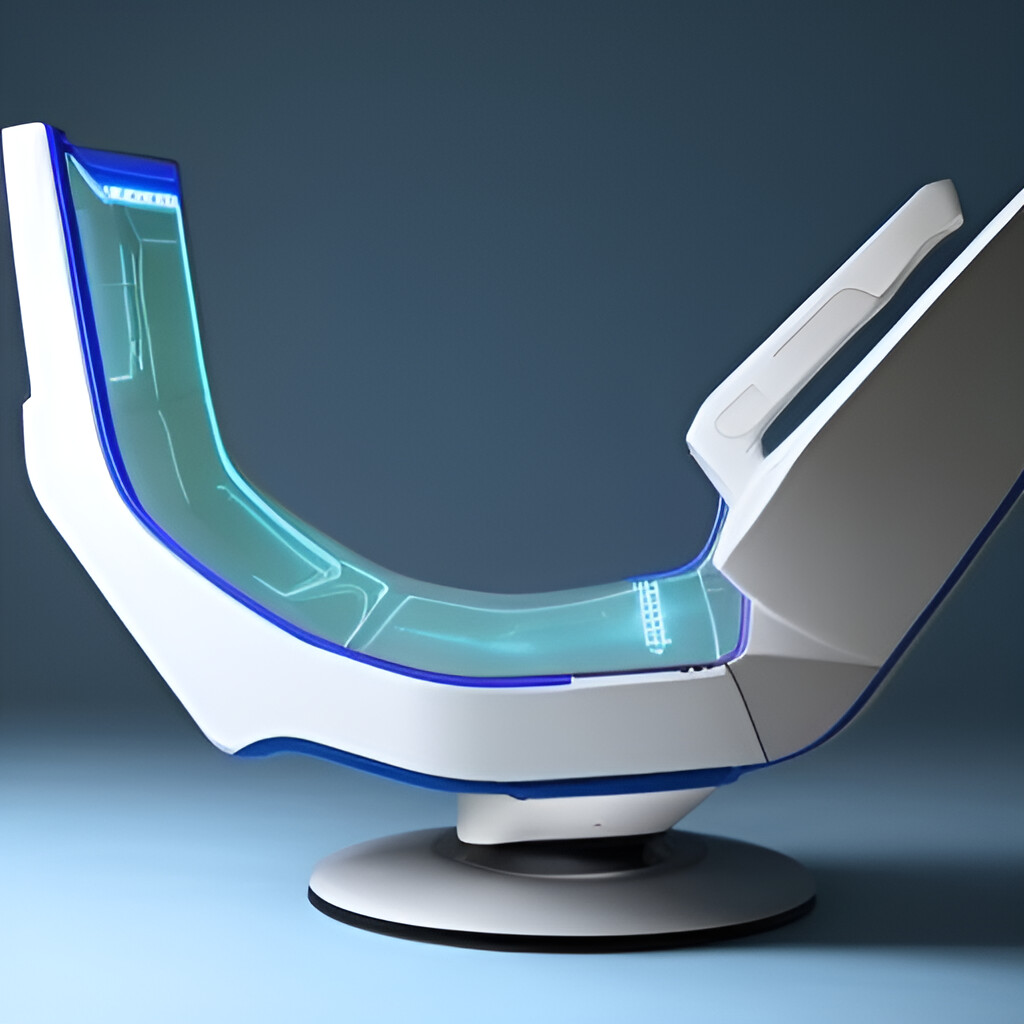 ArtStation - Futuristic armchair