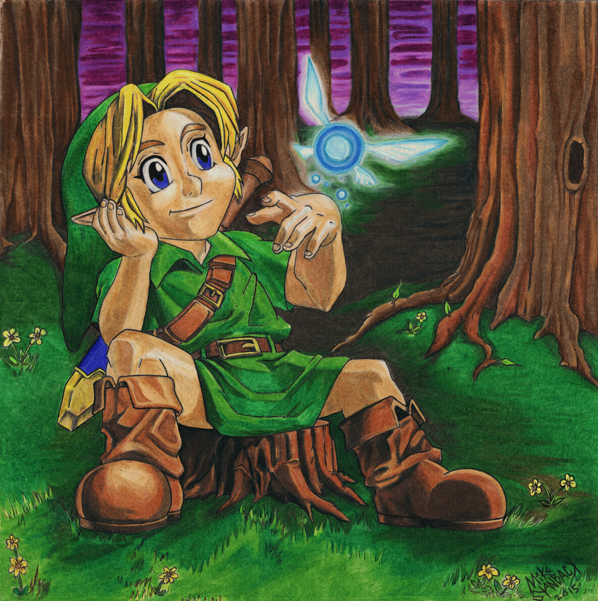 ArtStation - Kokiri Forest