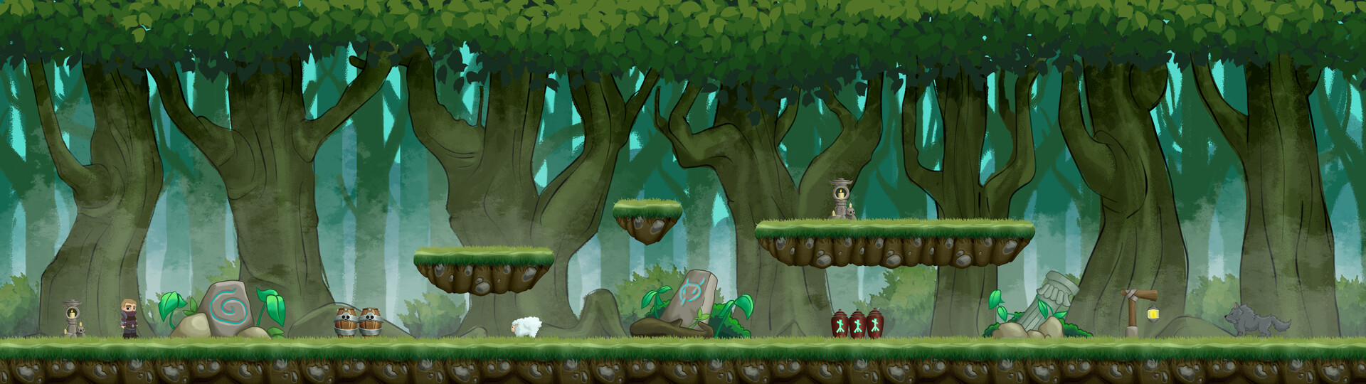 ArtStation - 2D game concept