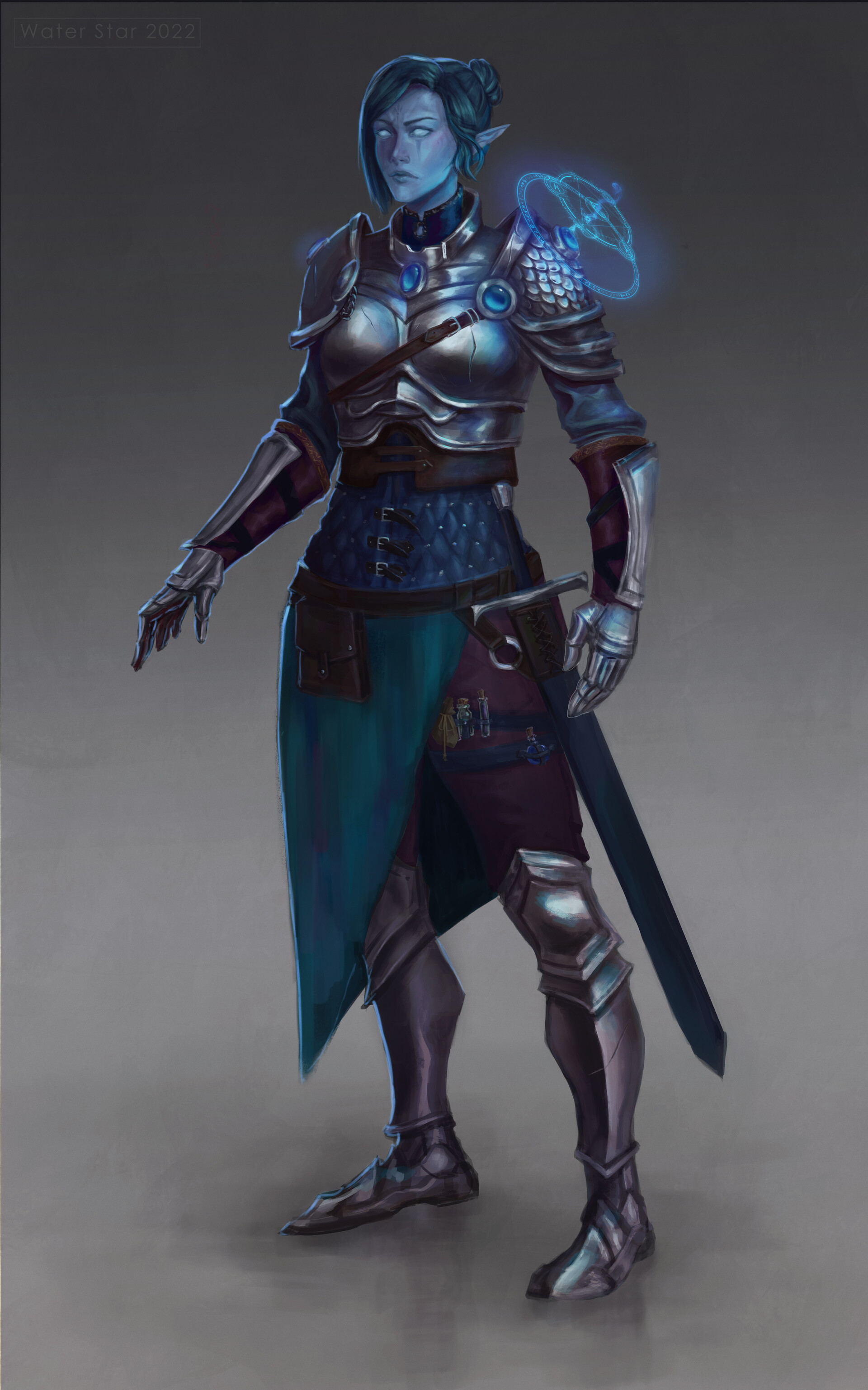 ArtStation - Warrior Elf Concept Art