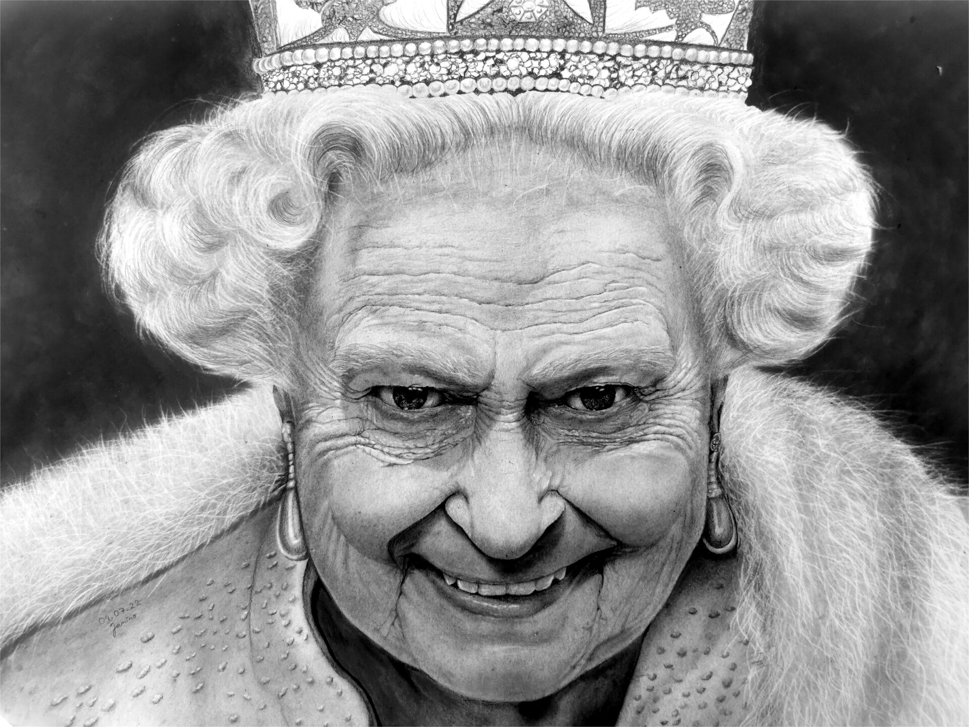 ArtStation - Model: Queen Elisabeth II