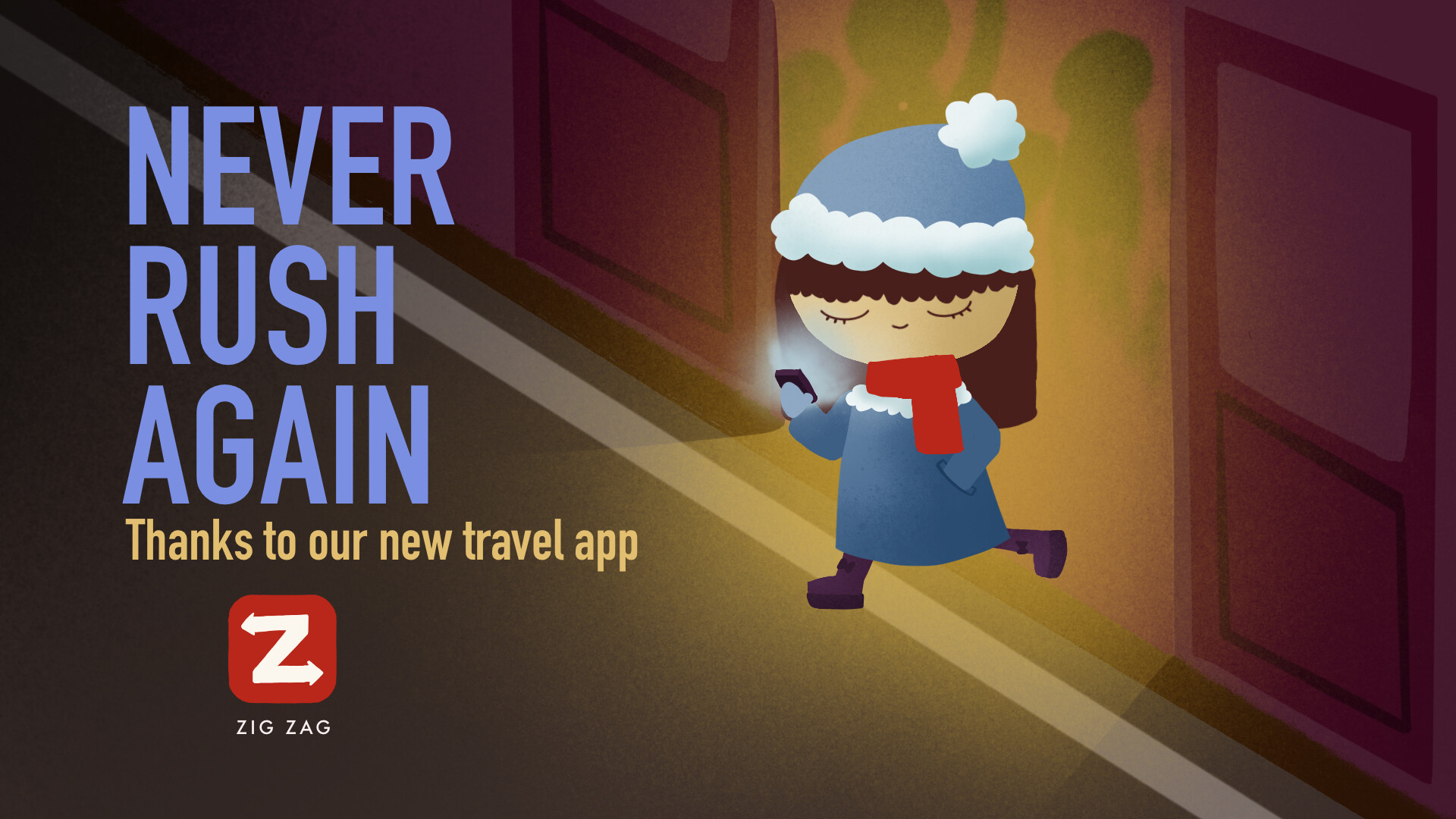 ArtStation - Zig Zag app ad