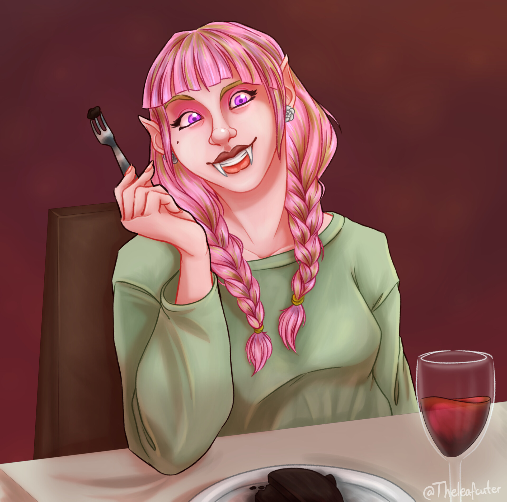 ArtStation - Vampiric Dinner Date