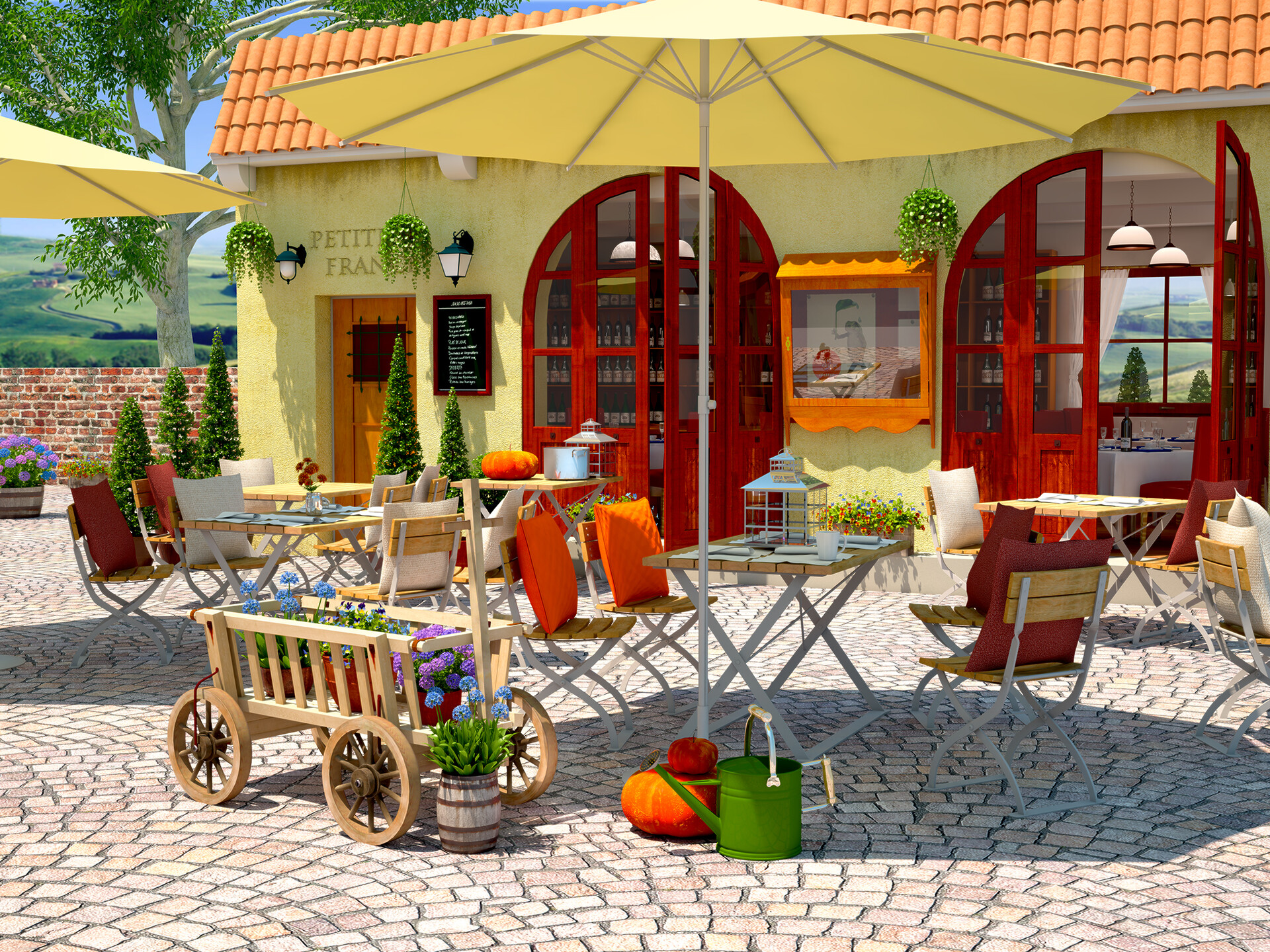 ArtStation - Open Cafe