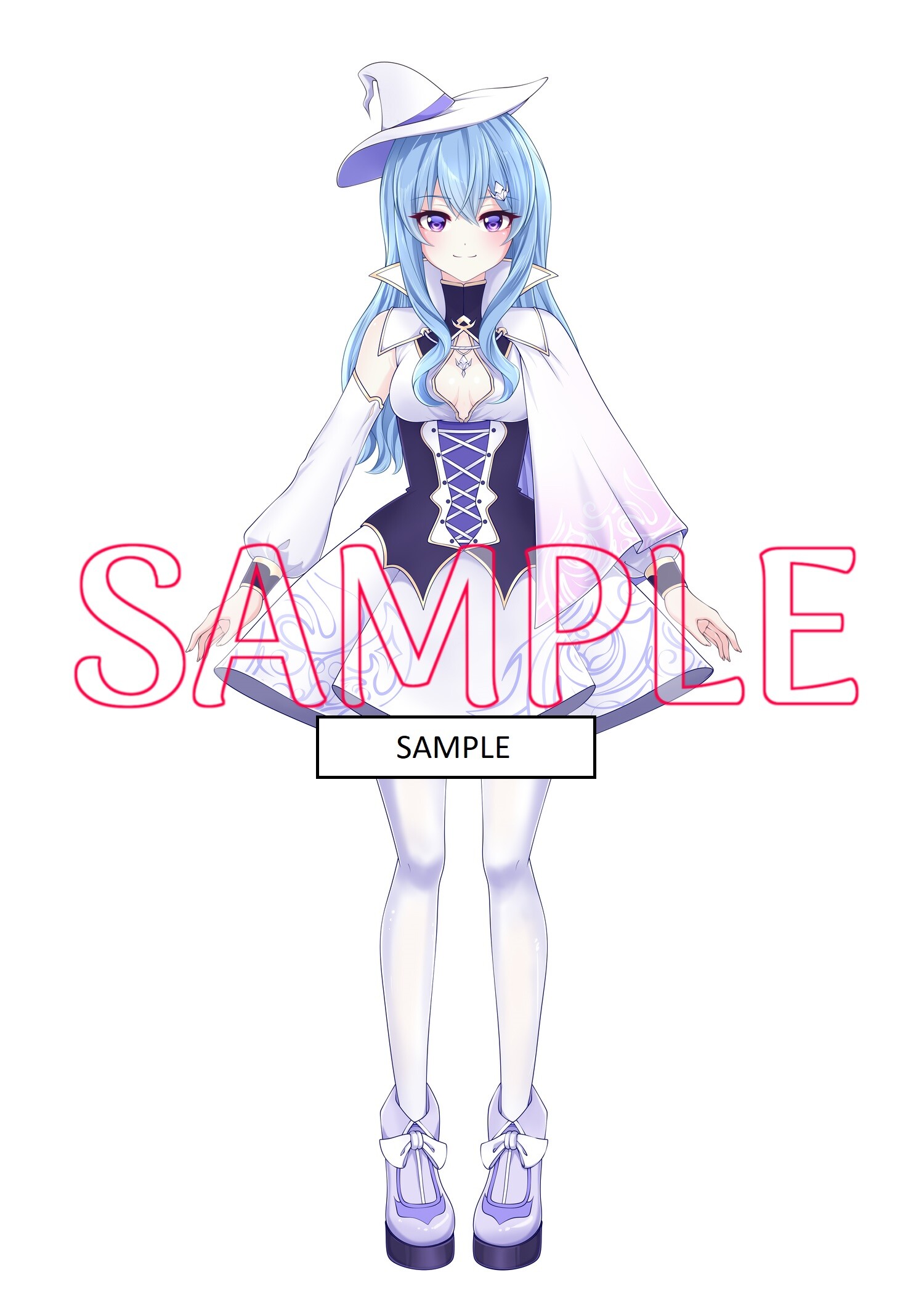 ArtStation - vtuber character design commissions sample