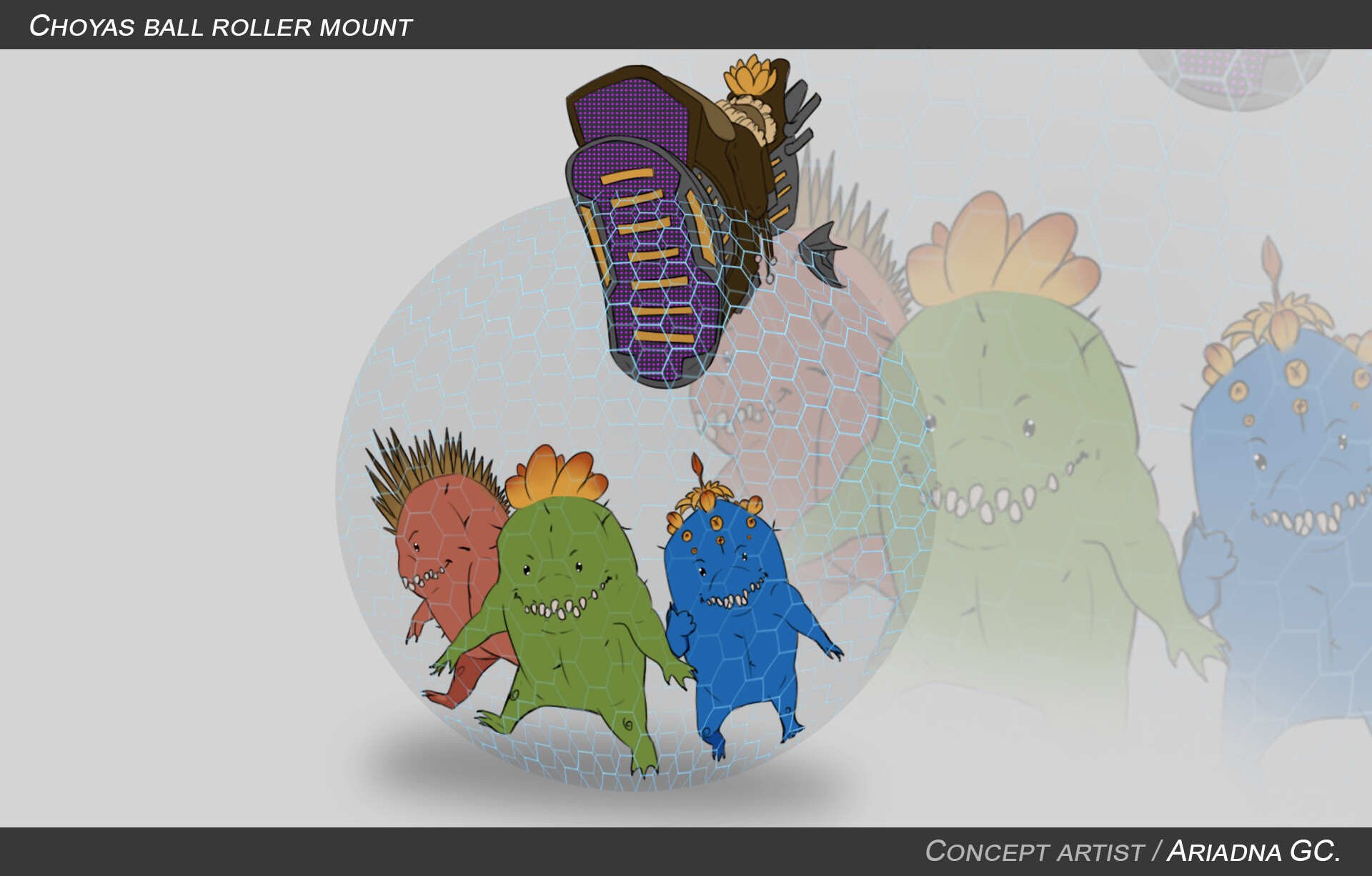 ArtStation - Choyas ball roller mount / roller beetle mount skin Guild ...