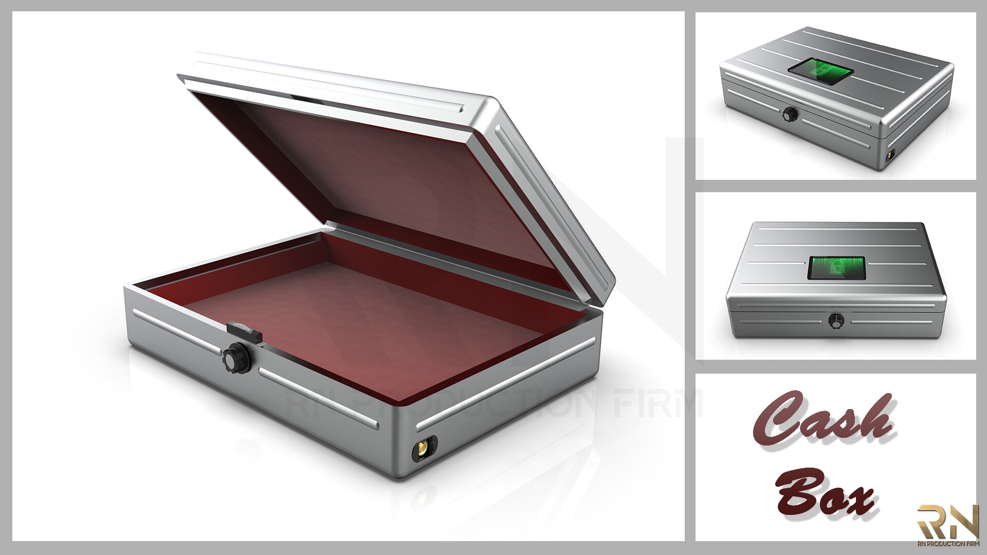 ArtStation - 3D "Cash Box" Project