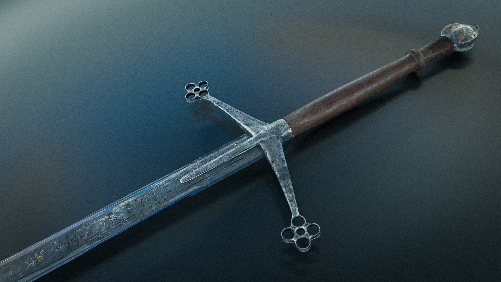 ArtStation - Scottish Claymore - 2021