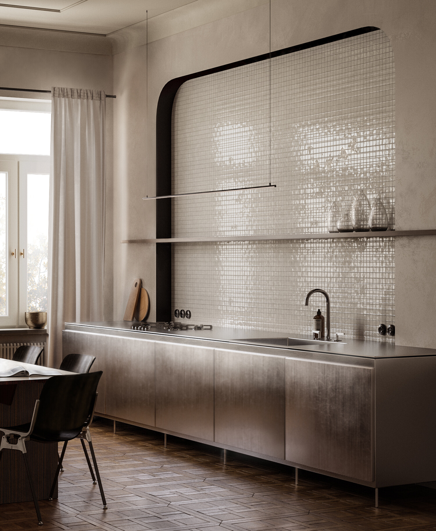 ArtStation - METAL KITCHEN