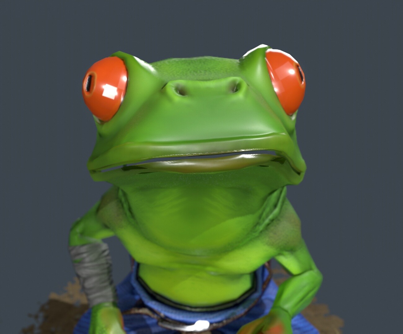 ArtStation - Frog Warrior