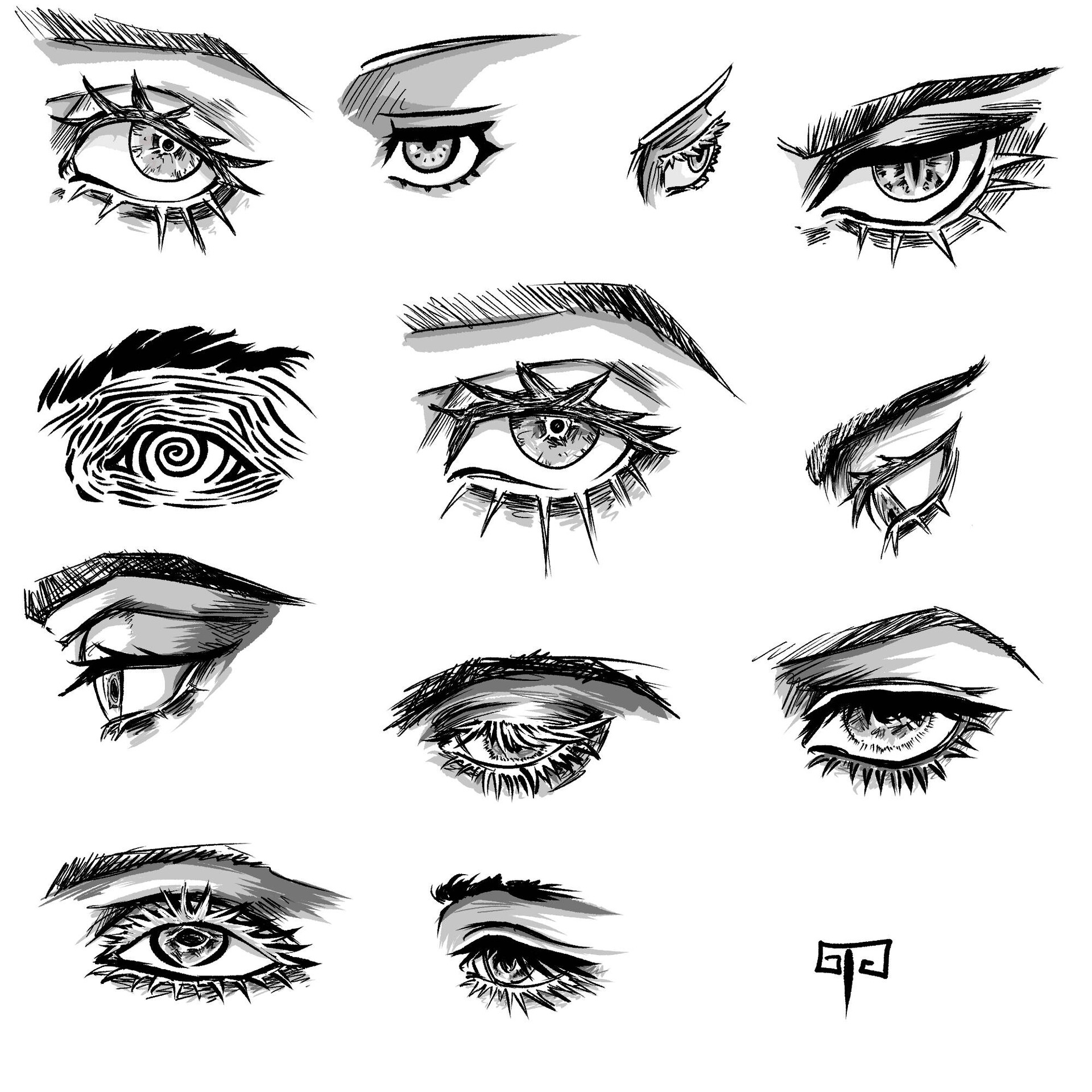 ArtStation - Eyes training