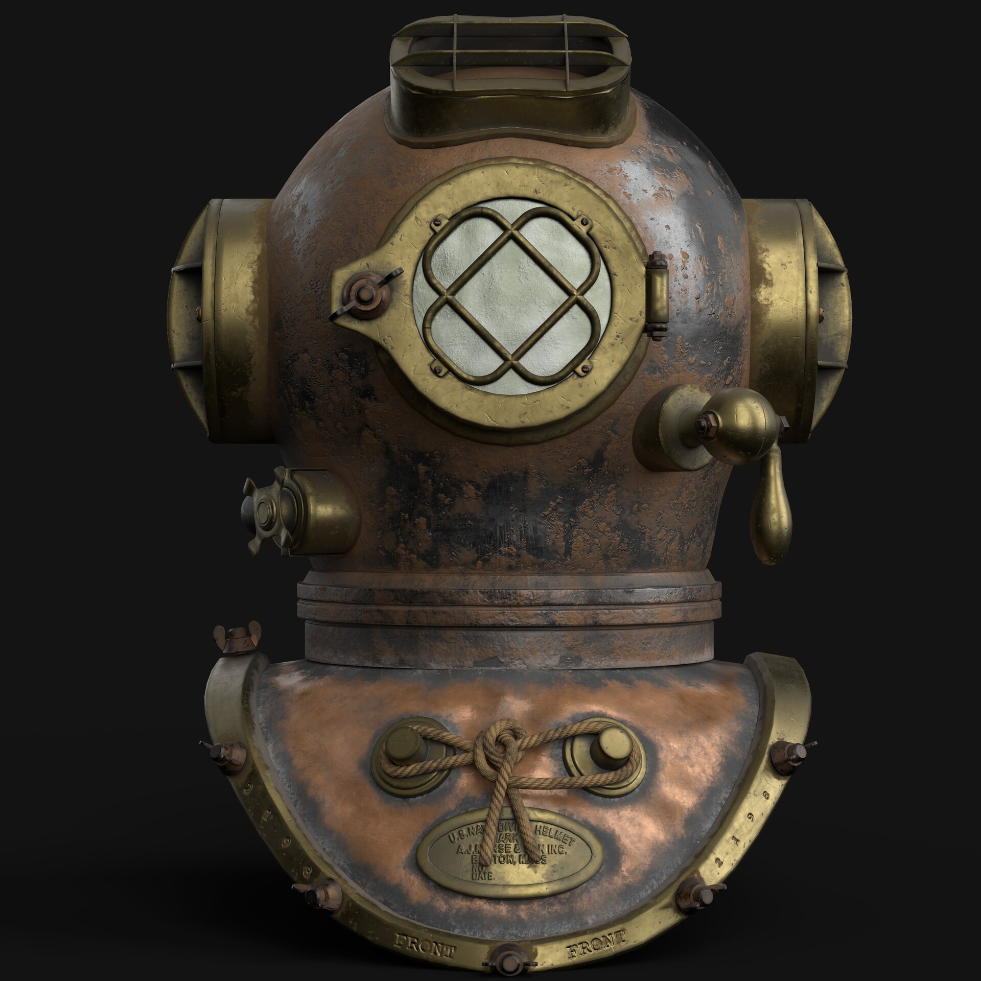 Antique Diving Helmet