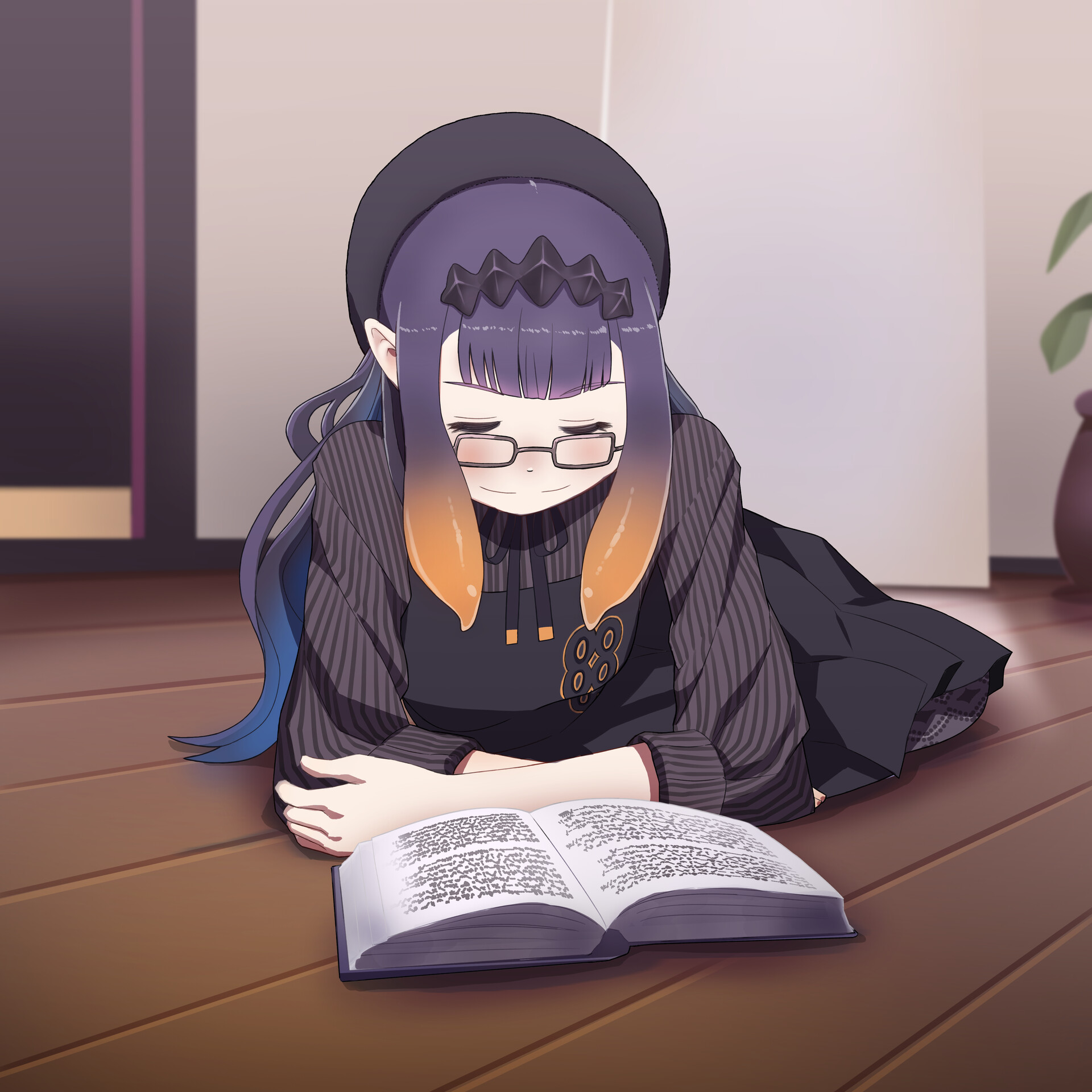 ArtStation - Engrossed "Ina" Book