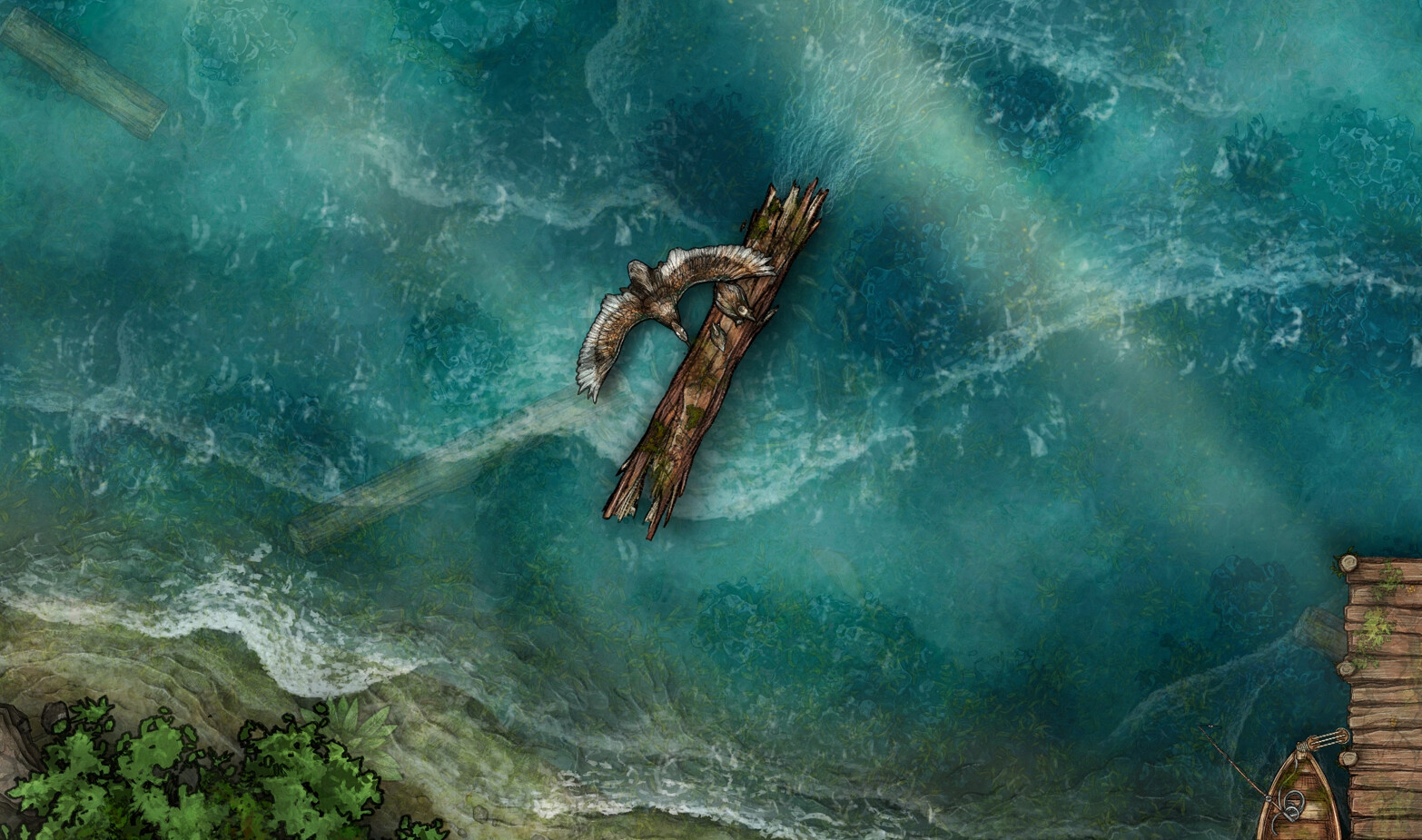 Detailed Dungeons - Loggers' Camp (Day)