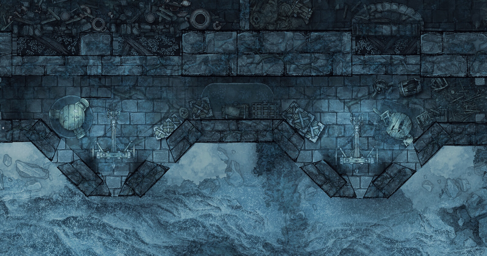 Detailed Dungeons - Icespire Hold (1st floor) (Day)