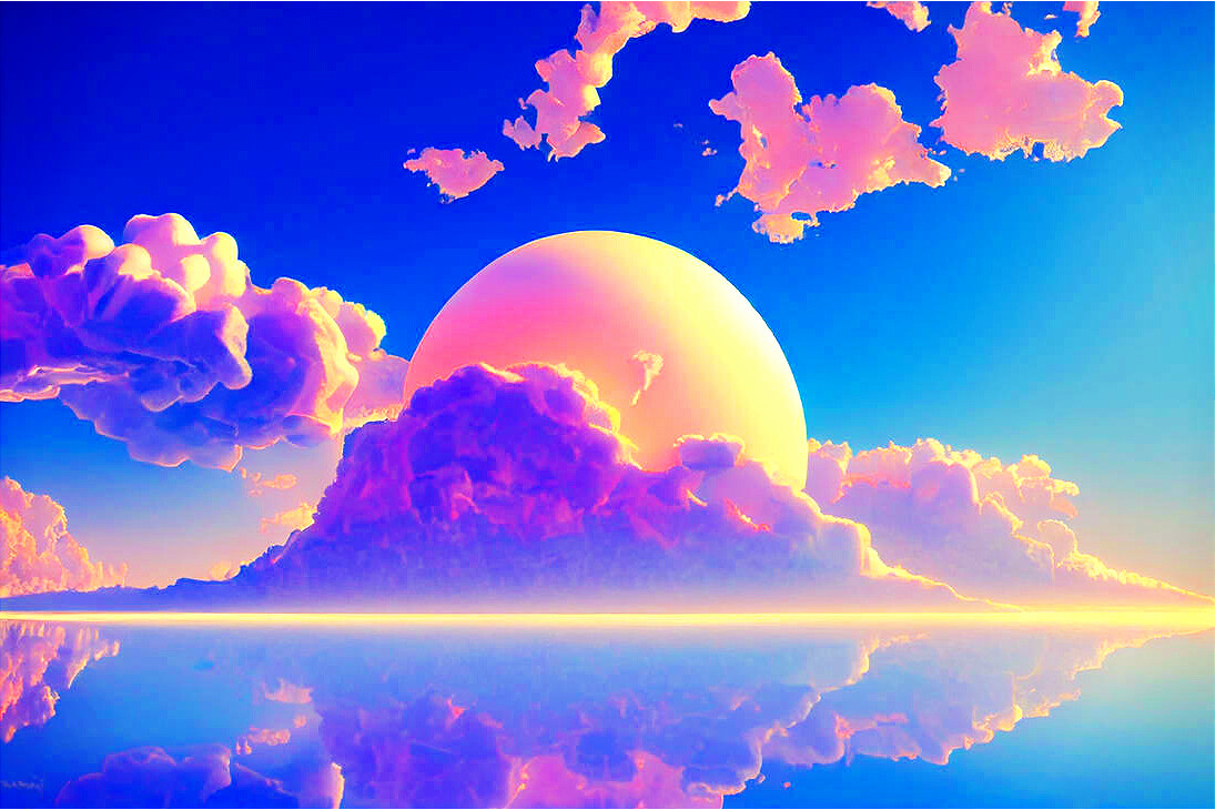 ArtStation - qby7fyq78otv "Noon Moon"