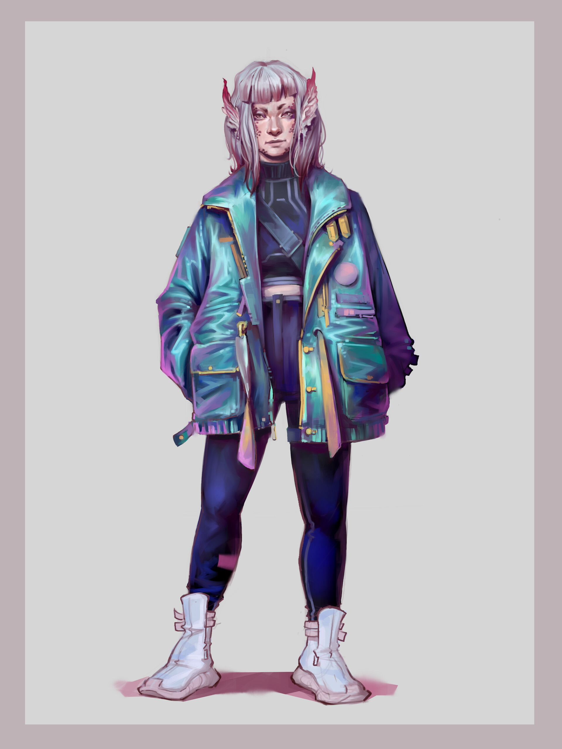 ArtStation - Echo - character concept