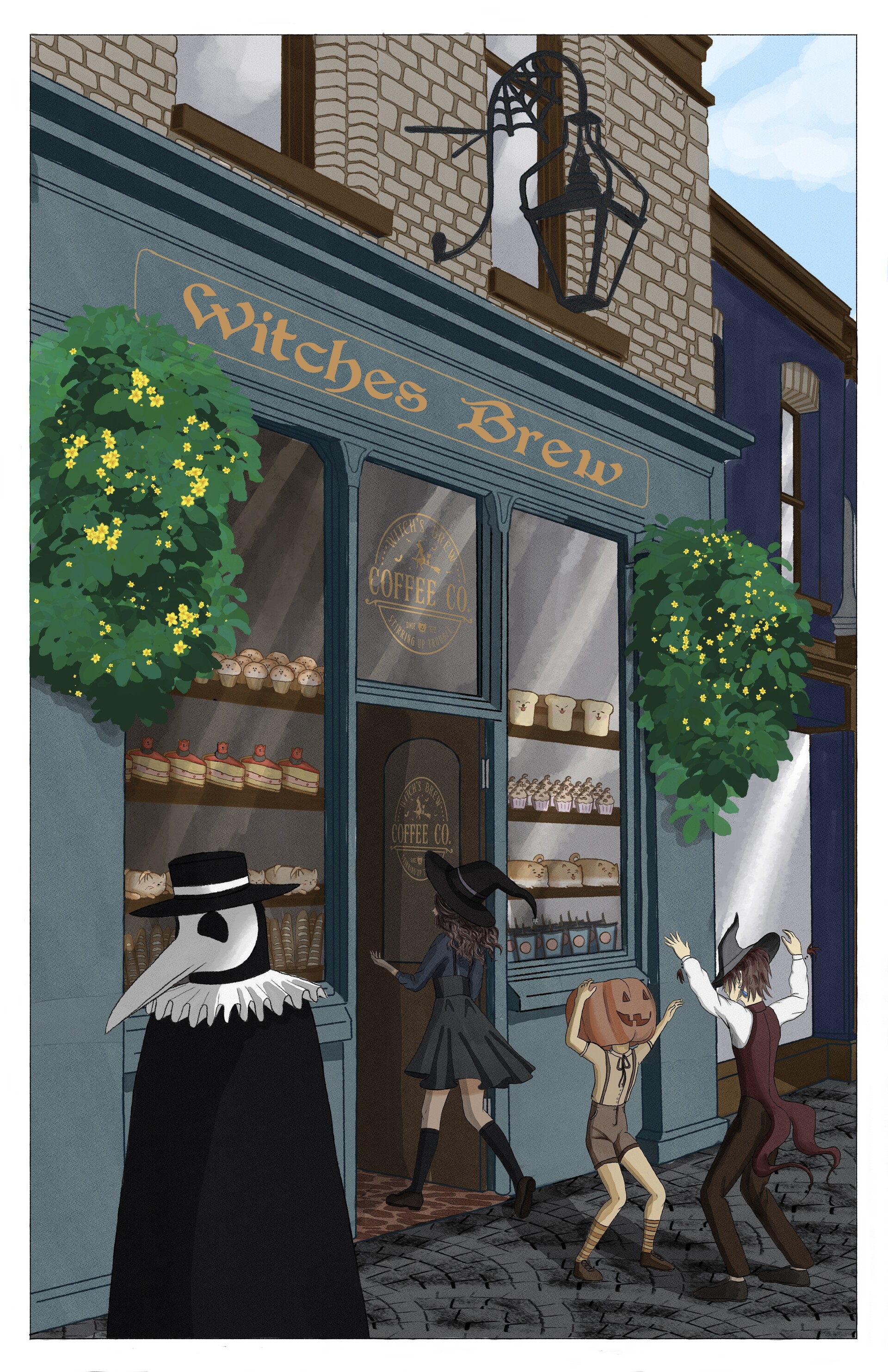 ArtStation - Witch Cafe