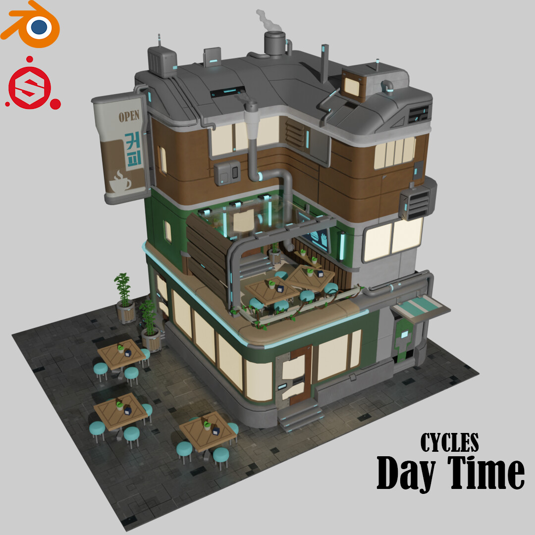 Atharva Ambedkar - Sci Fi cozy Cafe