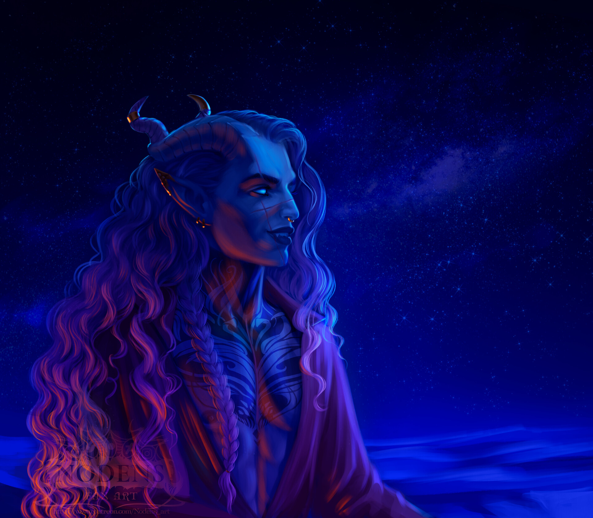 ArtStation - Night sun