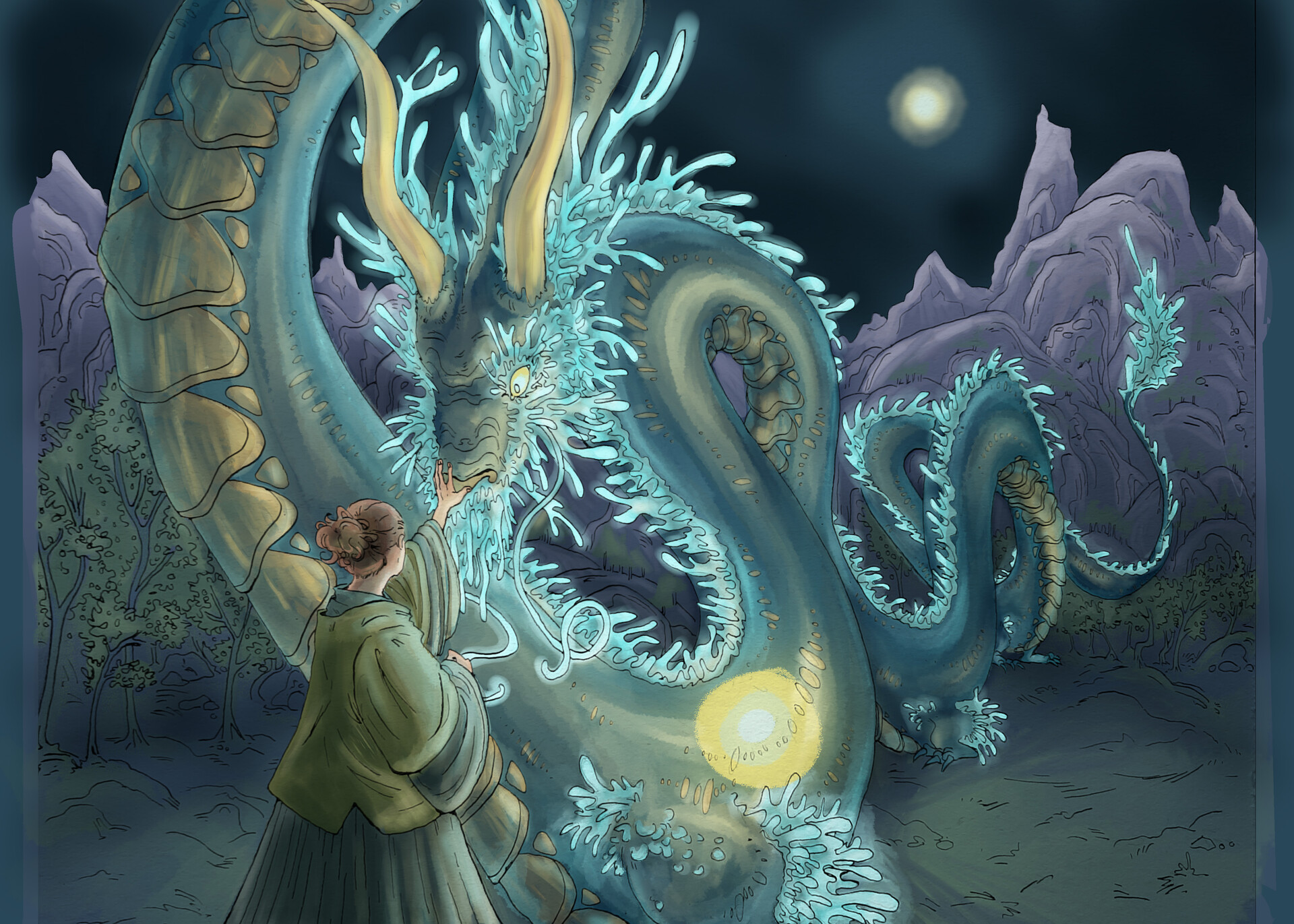 ArtStation - Dragon's pearl