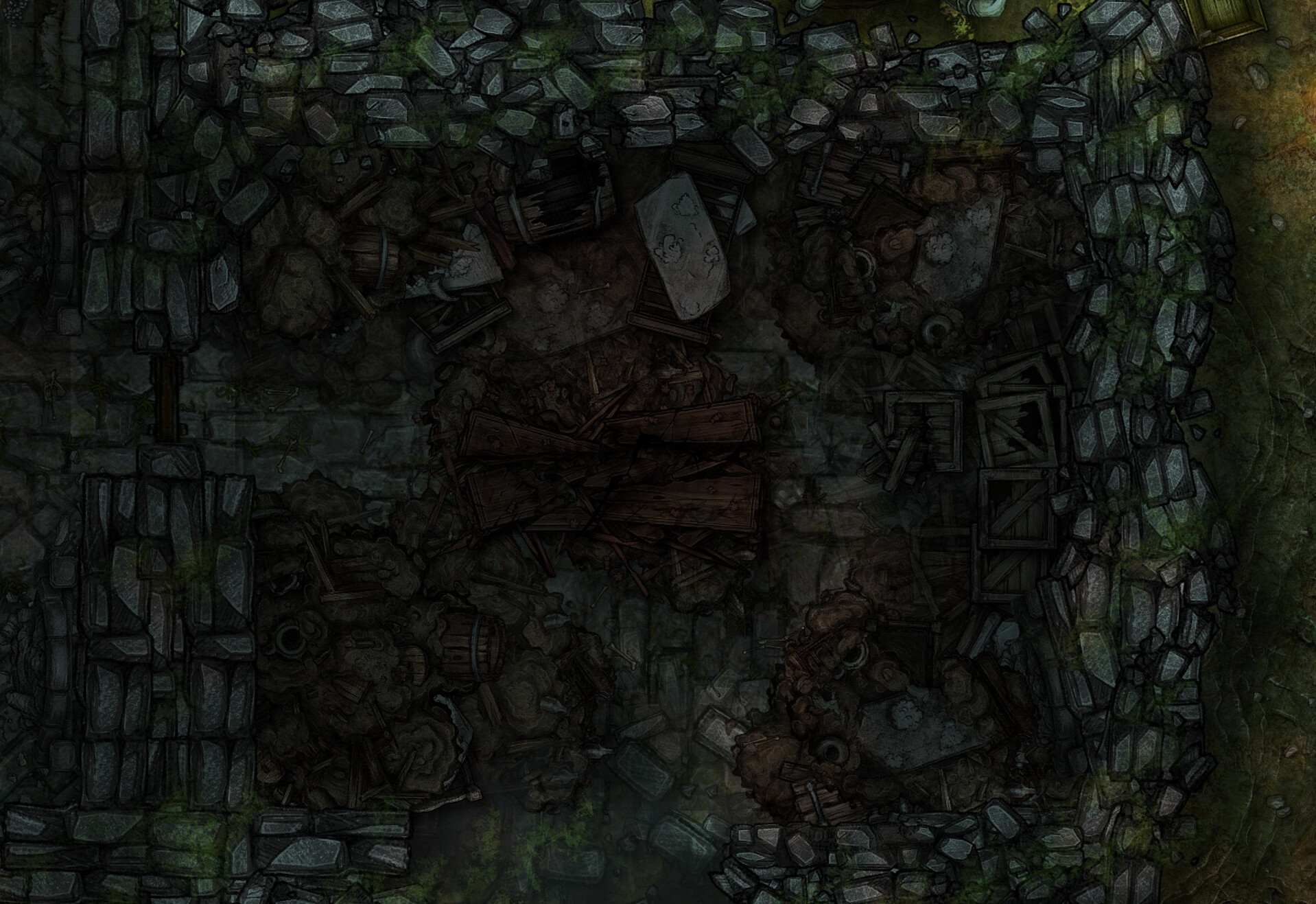 Detailed Dungeons - Shrine Of Savras (Day)