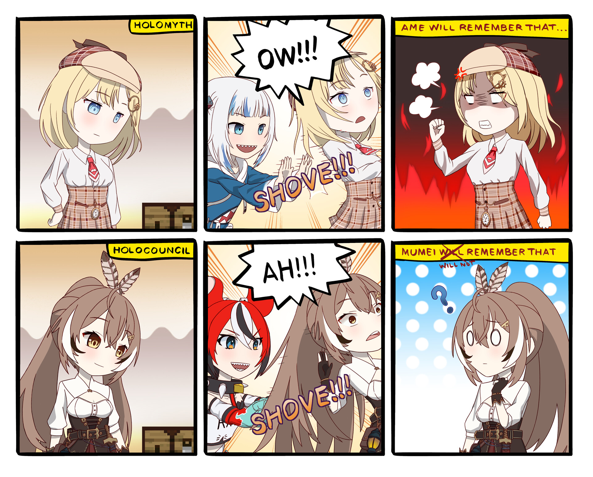 ArtStation - HoloMyth vs HoloCouncil