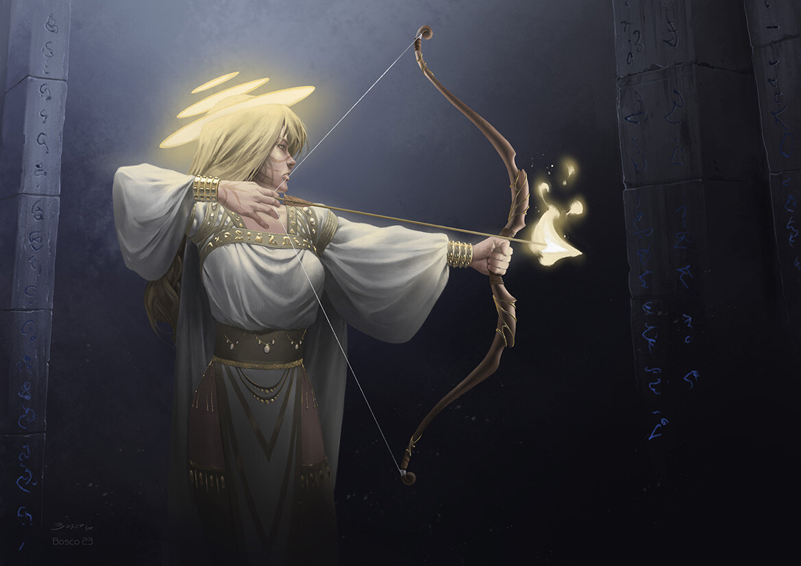 ArtStation - Archer Angel
