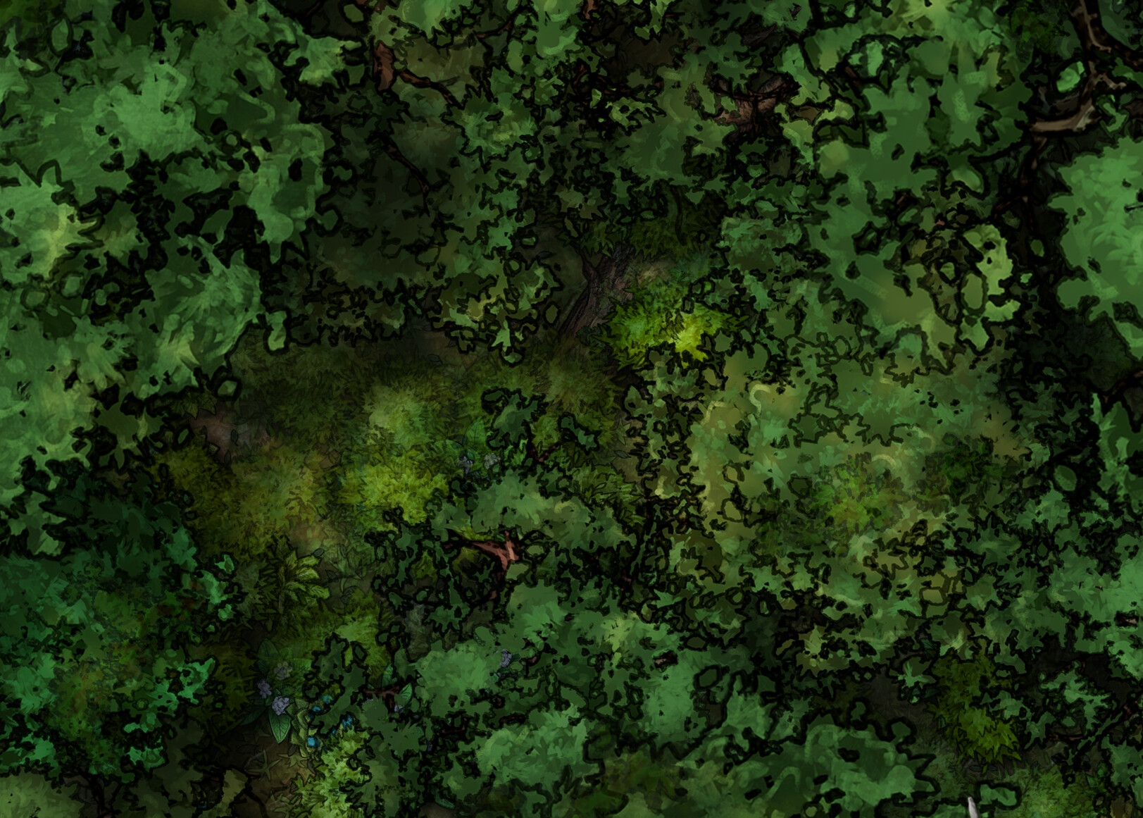 Detailed Dungeons - Tree Trap (calm) (Day)