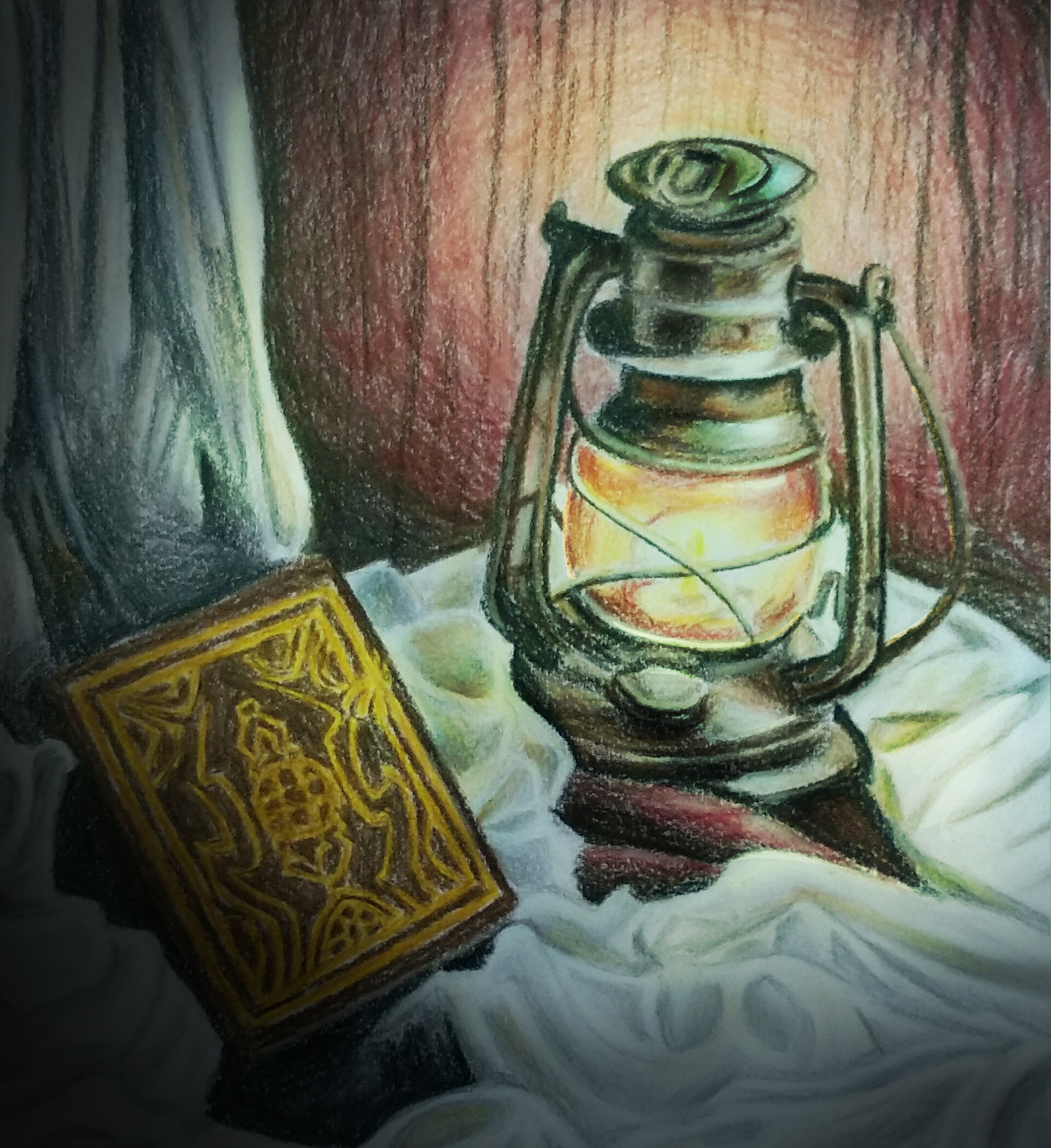 ArtStation - Lantern..still life