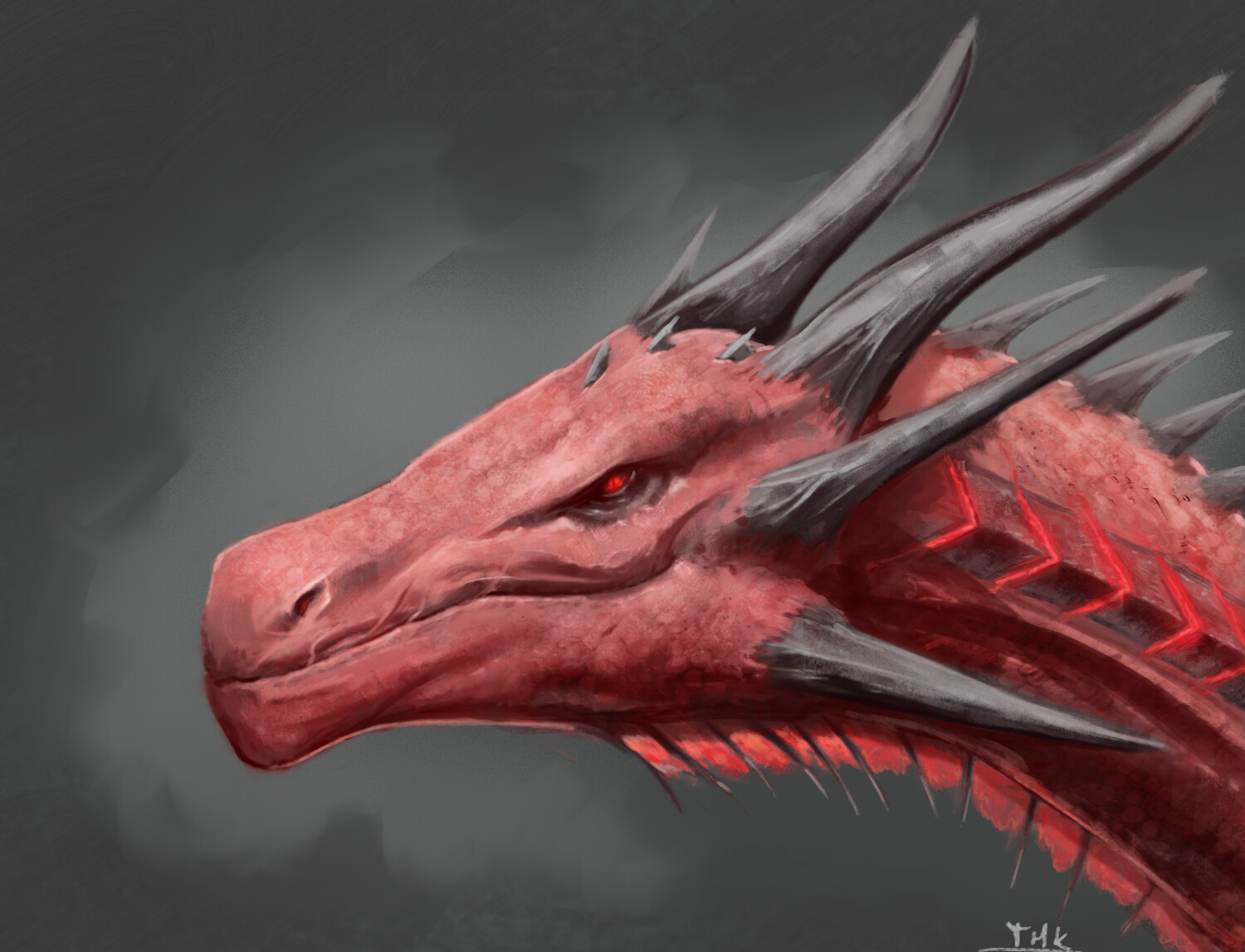 ArtStation - Red Drake