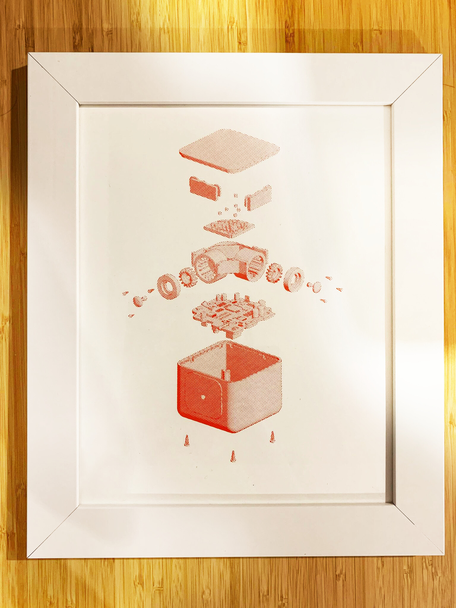 ArtStation - Vive lighthouse - screen printing