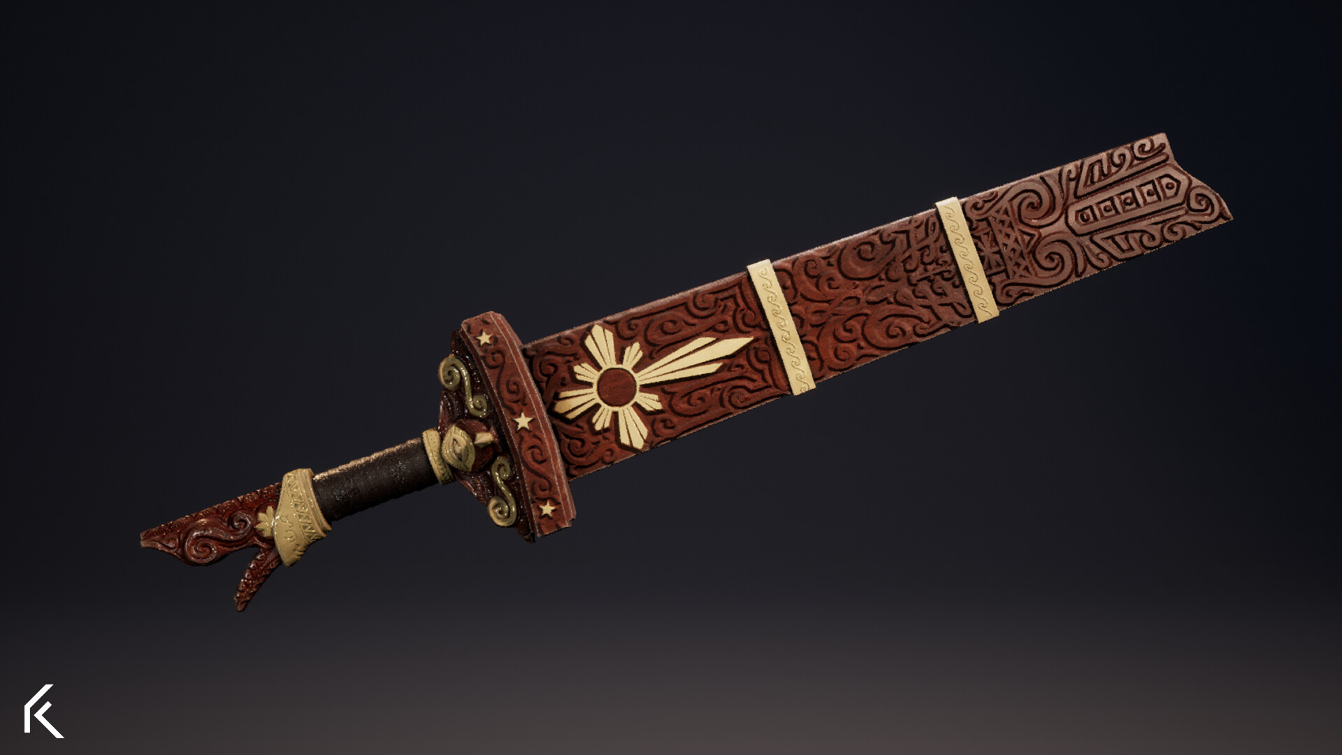 Kniel Francis - Kampilan Sword