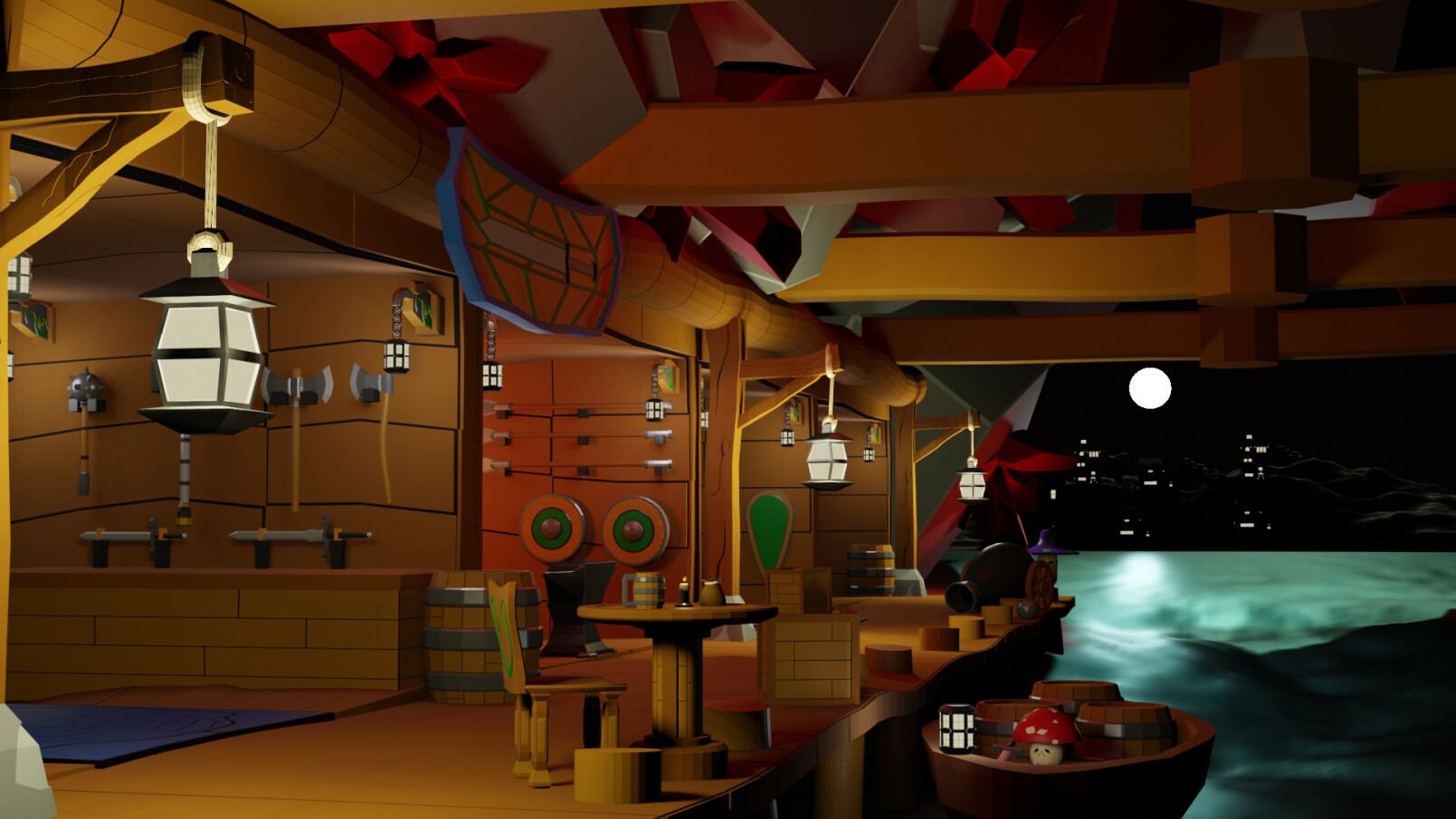 ArtStation - Fantasy Hideout