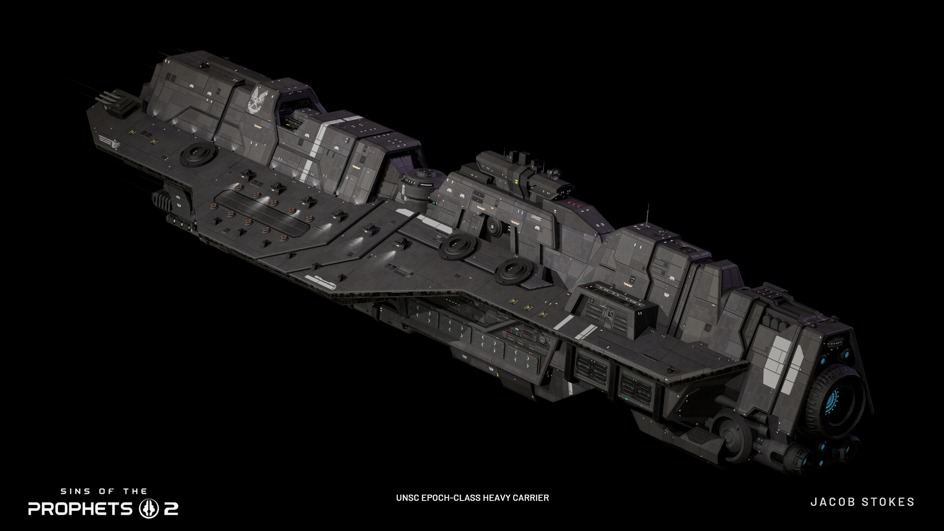 Jacob Stokes - Sins of the Prophets 2 - Epoch-class heavy carrier